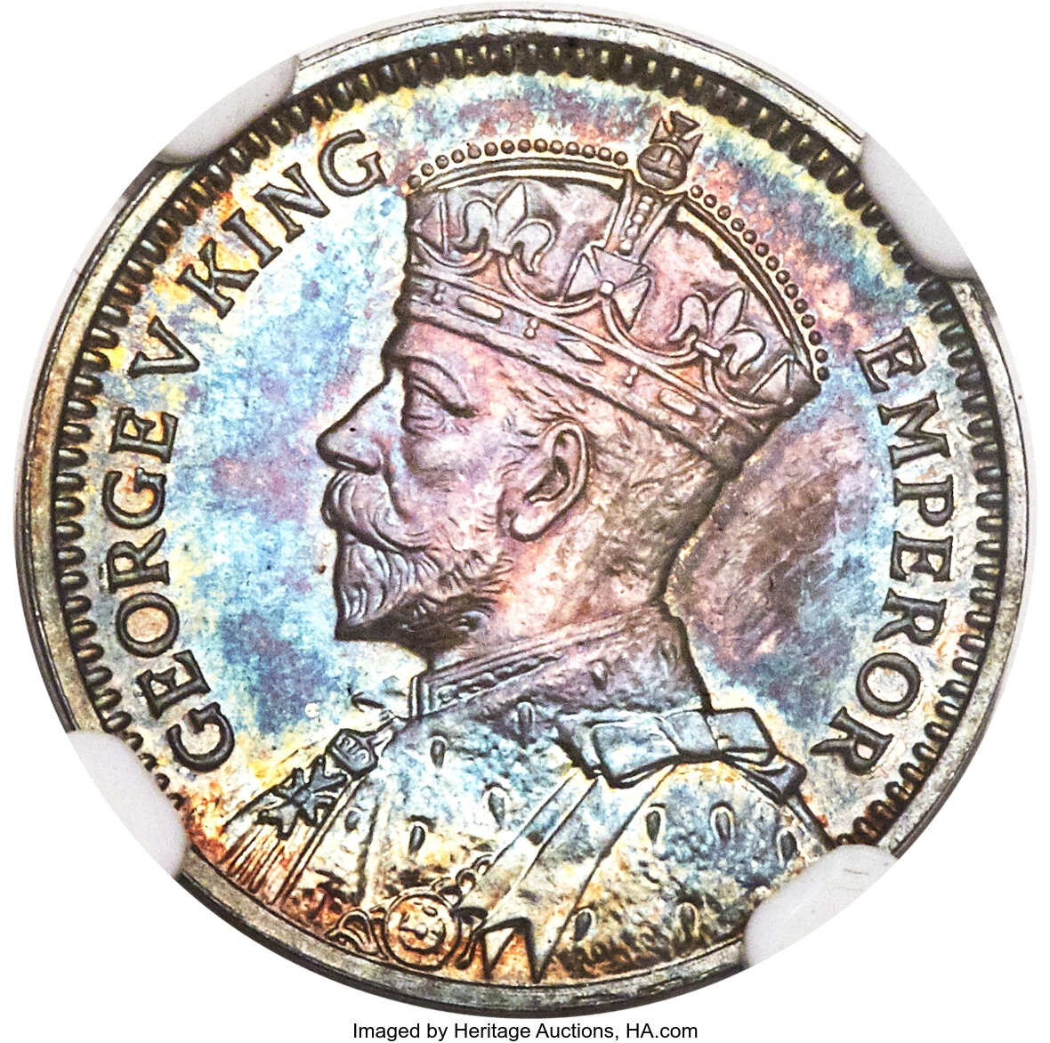 Southern Rhodesia: George V 5-Piece Certified Proof Set 1932 | Lot ...