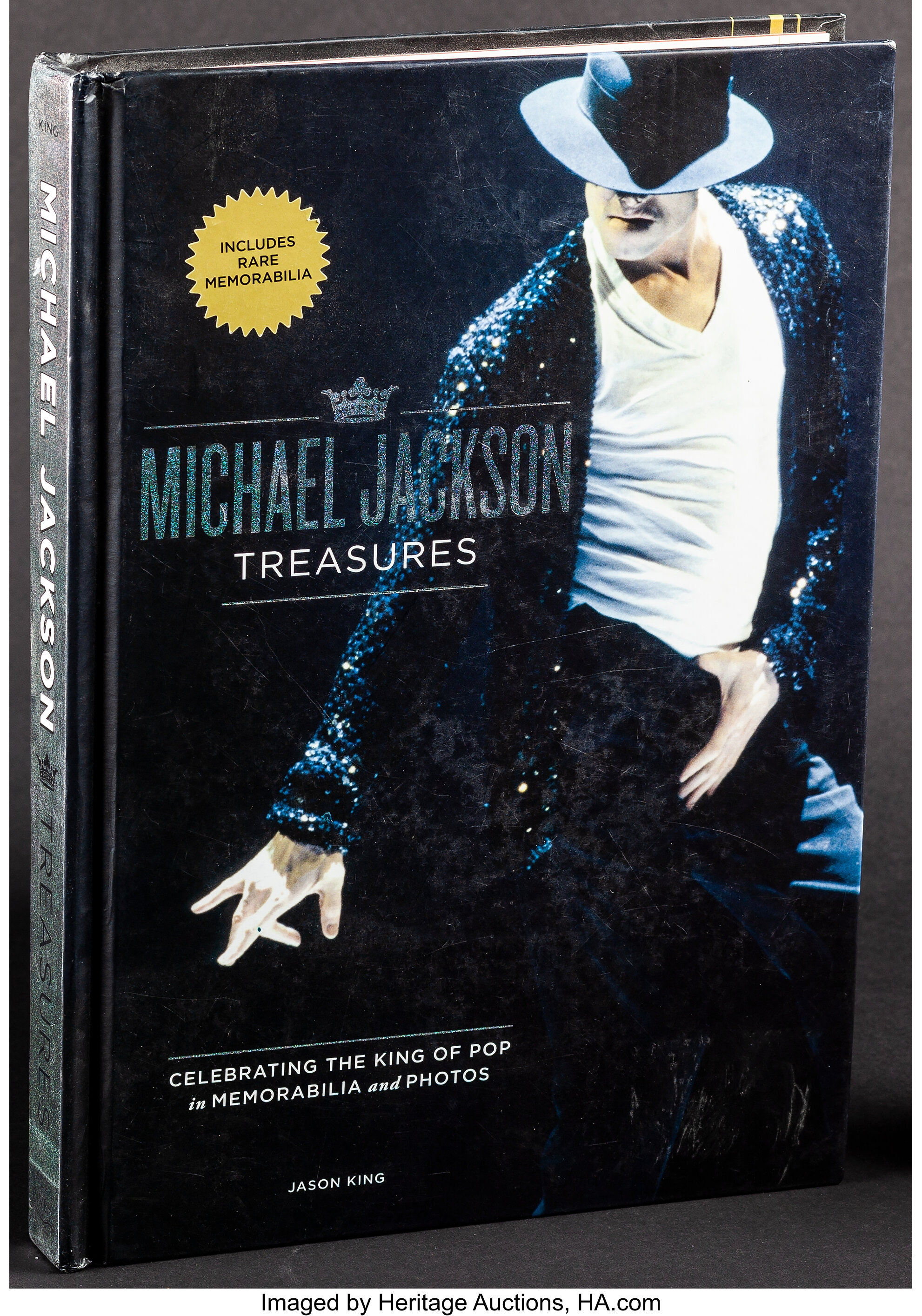 Michael Jackson Treasures by Jason King (Fall River Press, 2009). | Lot ...