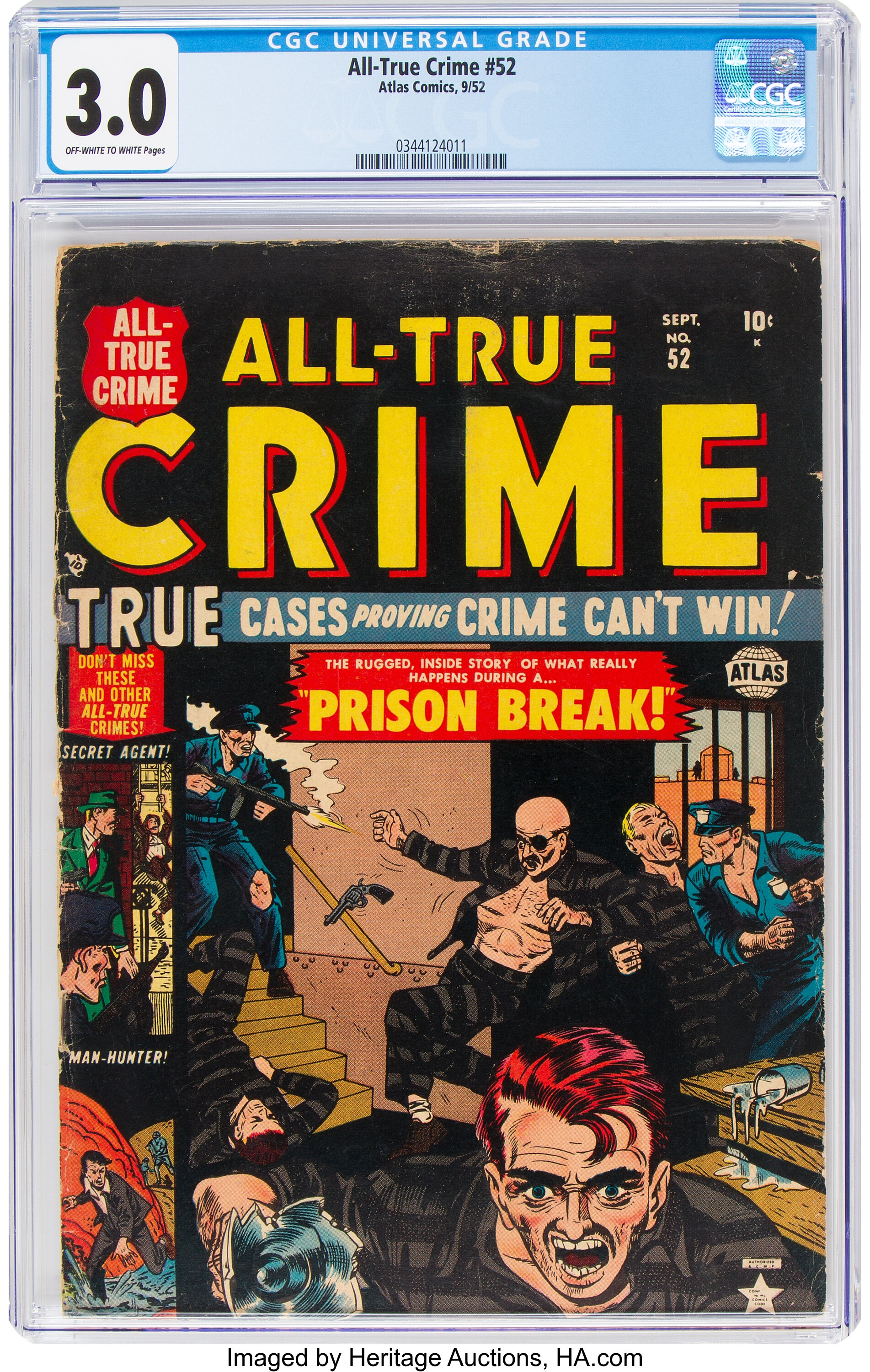 How Much Is All True Crime #52 Worth? Browse Comic Prices | Heritage ...