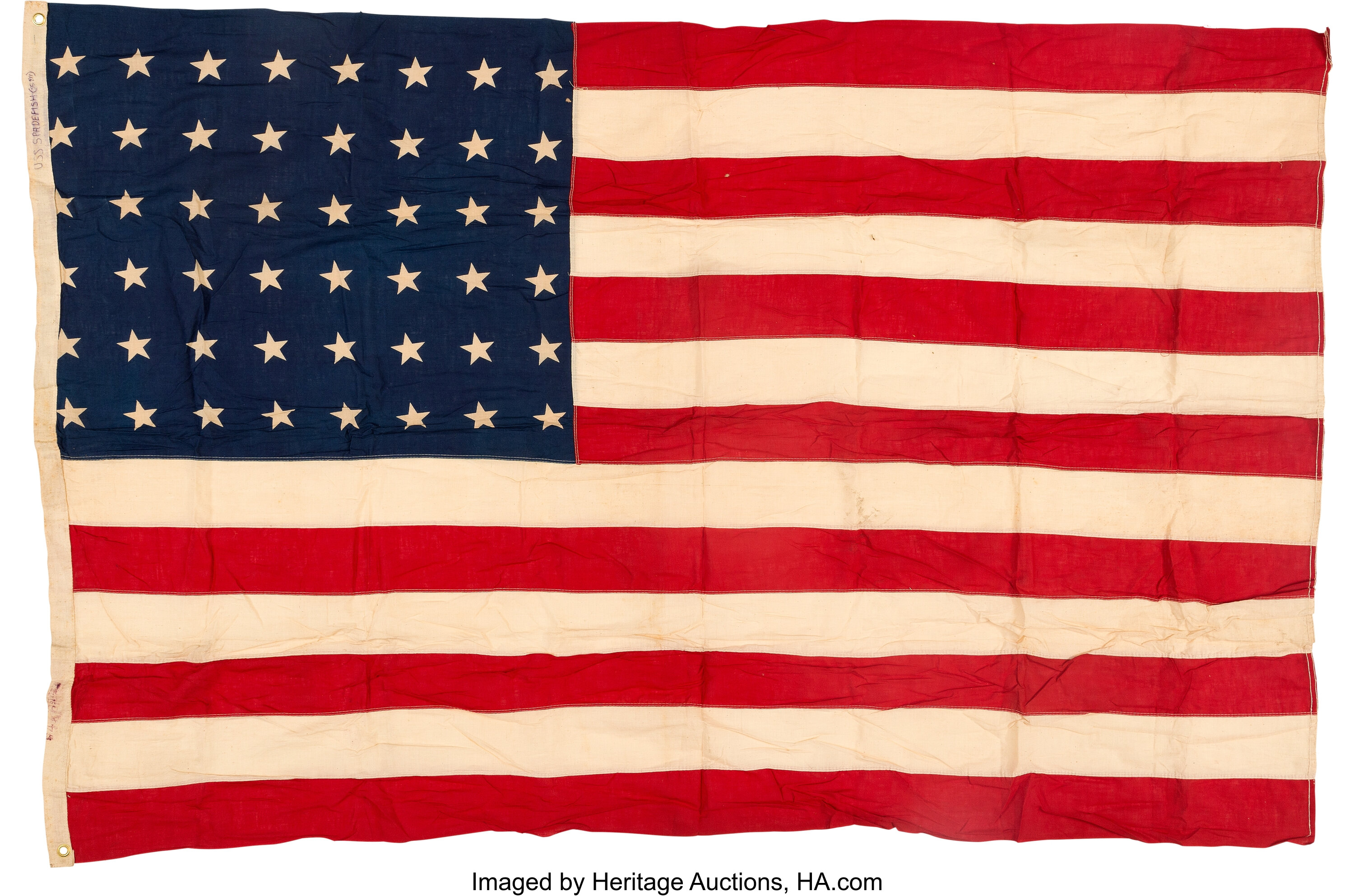 USS Spadefish (SS-411). . ... Military & Patriotic WWII | Lot #42101 ...