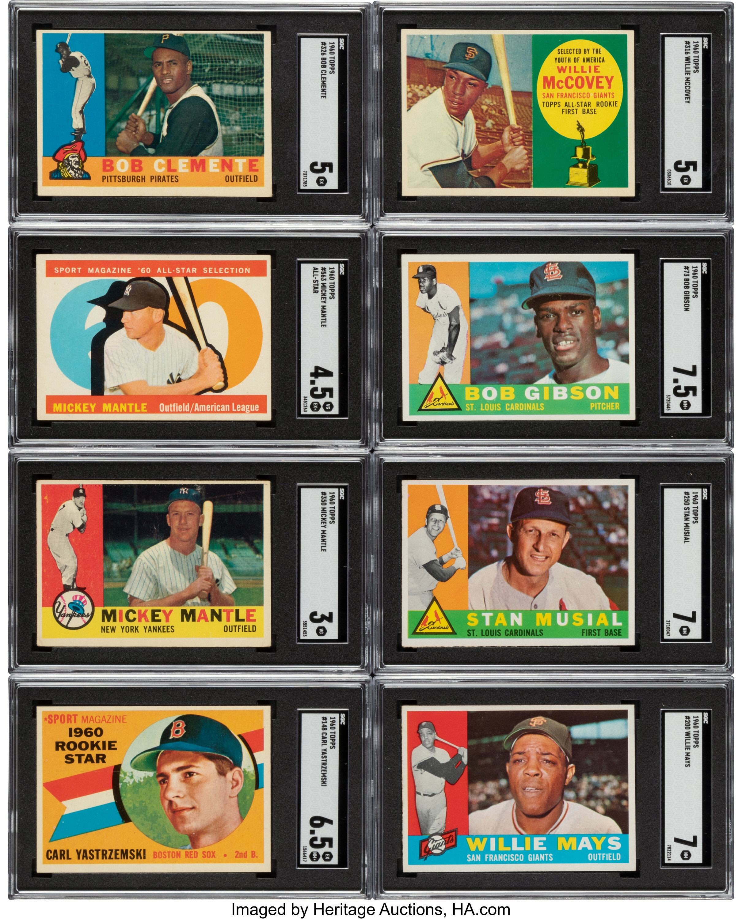 1960 Topps Baseball Complete Set (572). ... Baseball Cards Sets | Lot ...