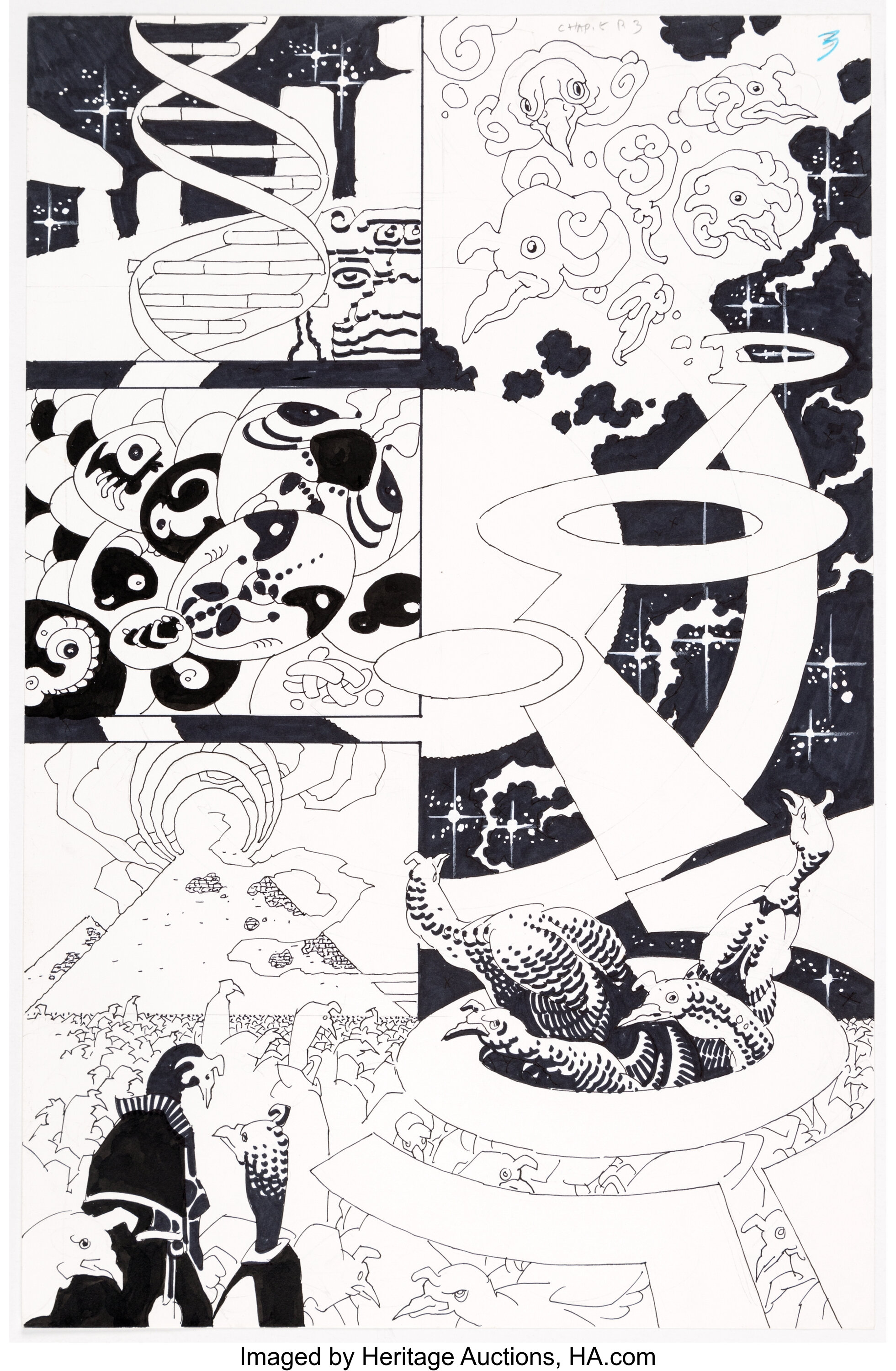 Alex Nino God of the Dyslexic Dog #4 Story Page 3 (Bliss on Tap, | Lot ...