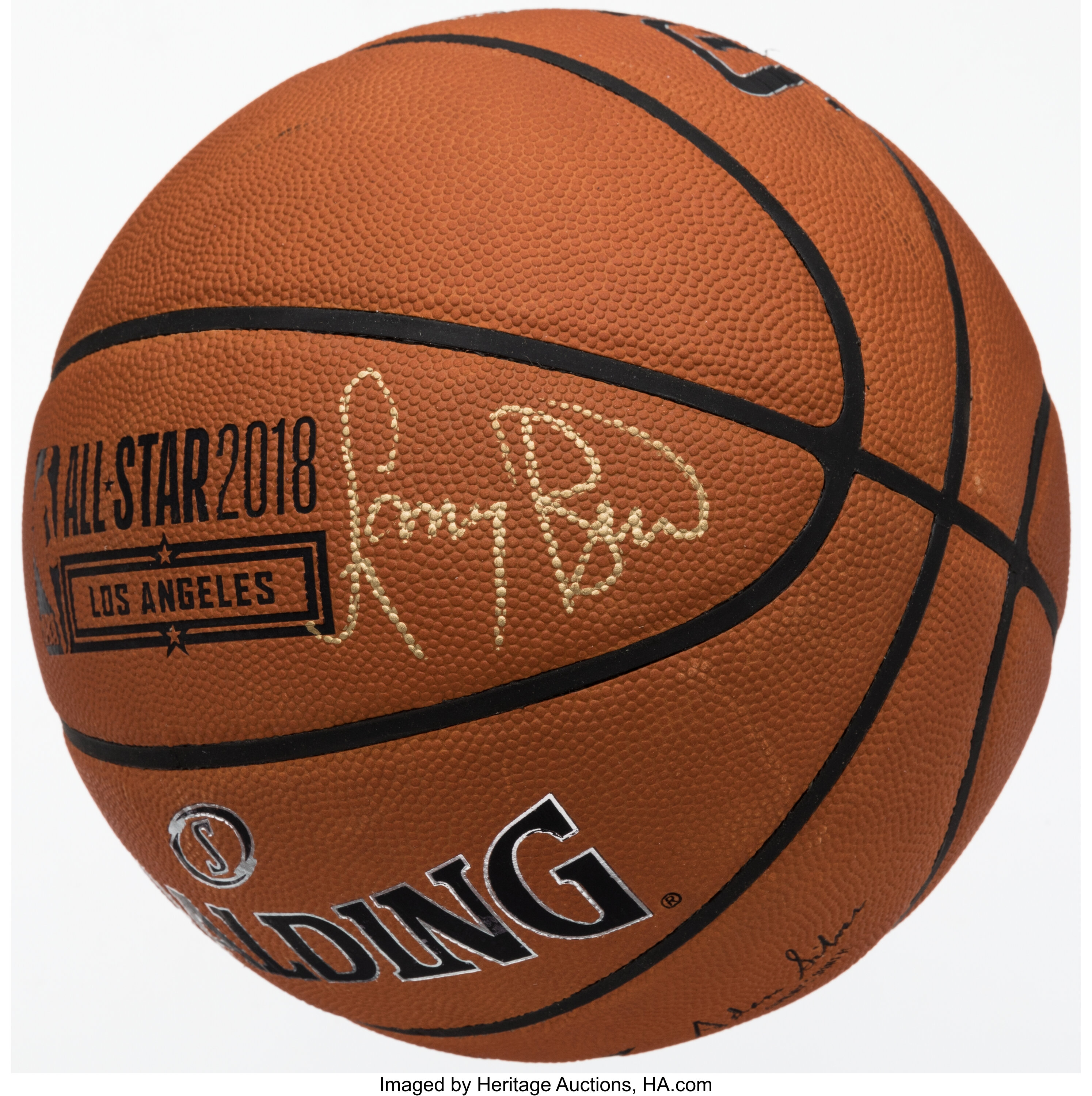 Larry Bird Signed Basketball.... Basketball Collectibles Balls | Lot ...