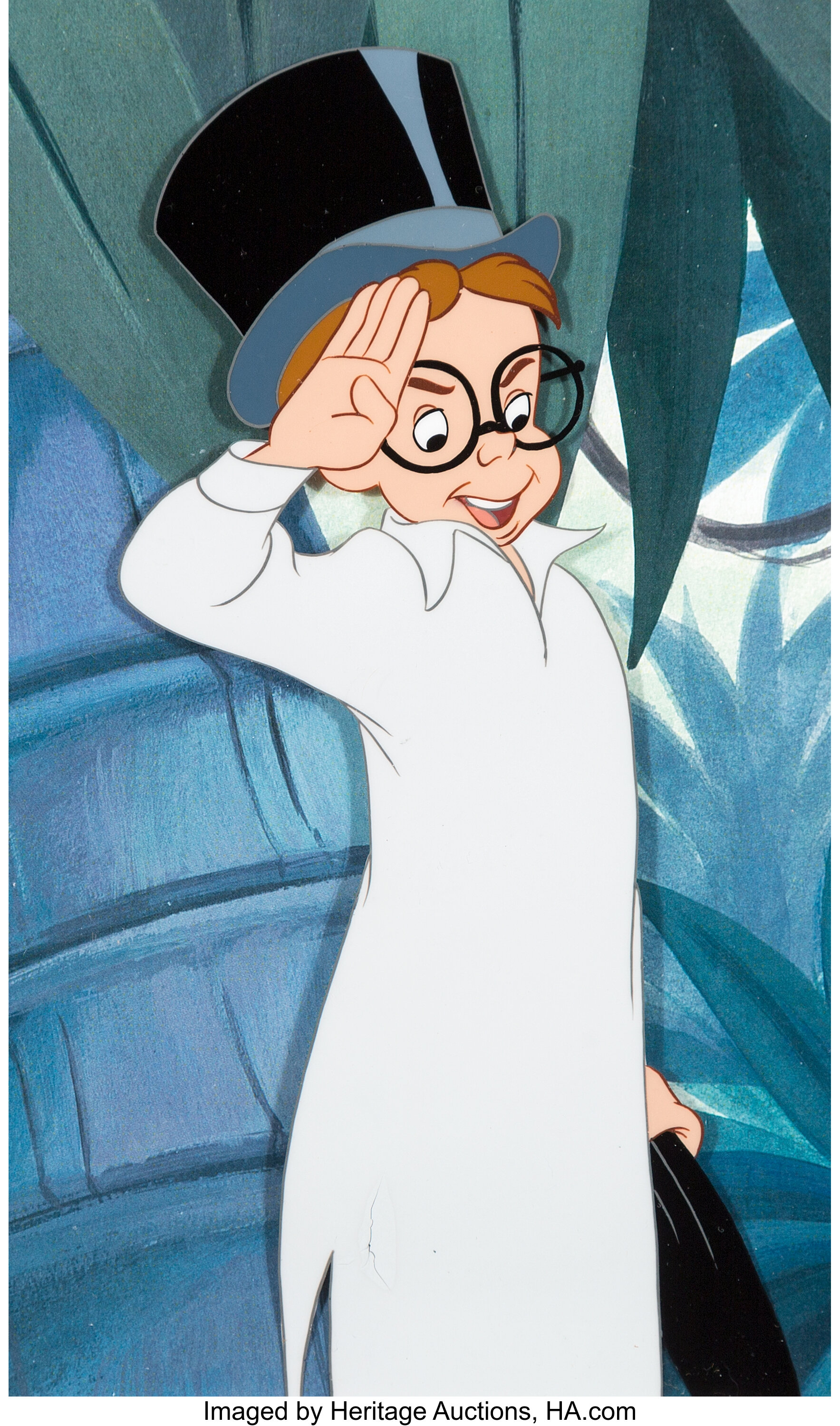 Peter Pan John Darling Production Cel (Walt Disney, 1953).... | Lot ...