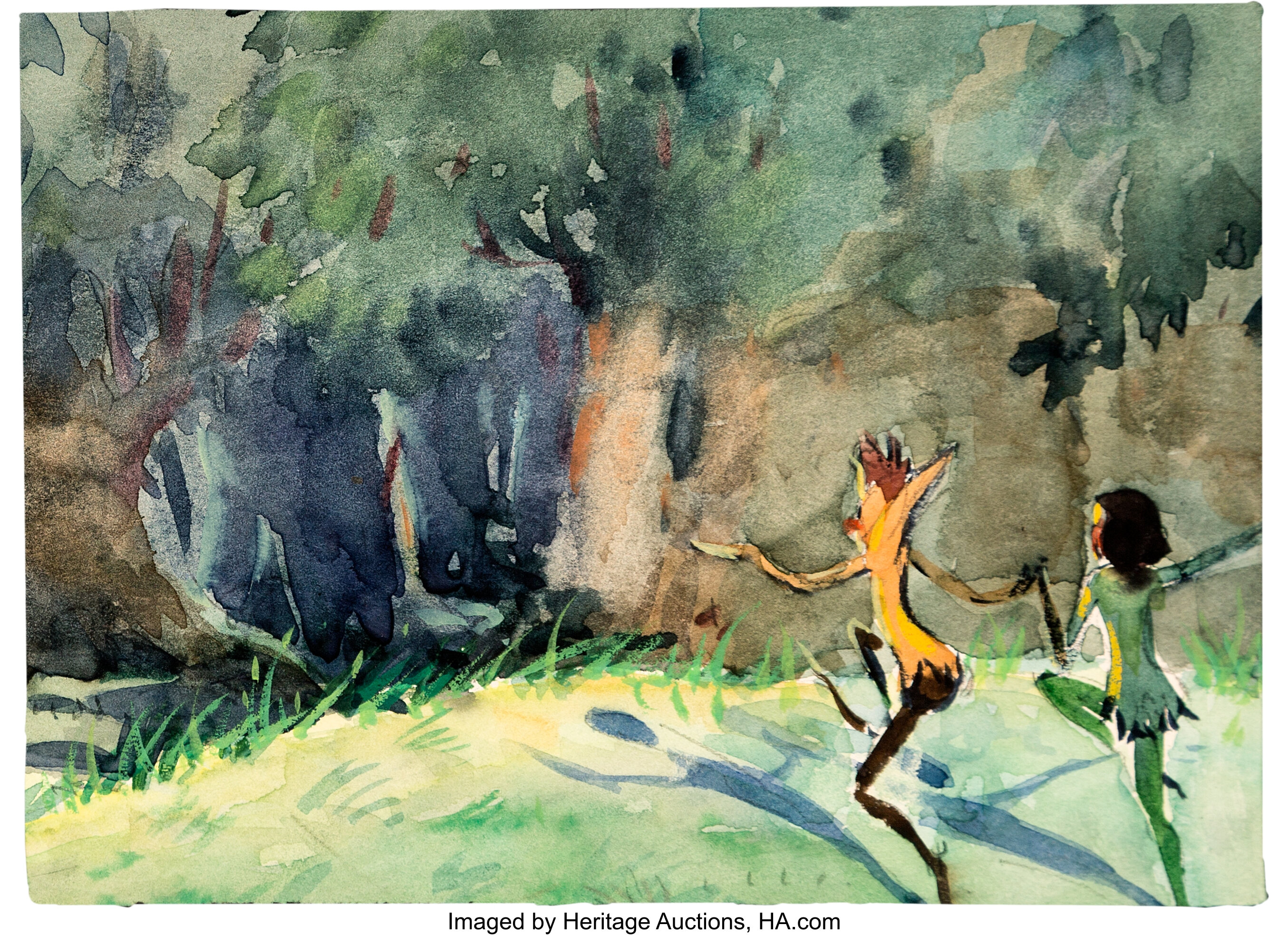 Dance of the Weed Concept Art (MGM, 1941).... Animation Art Concept ...
