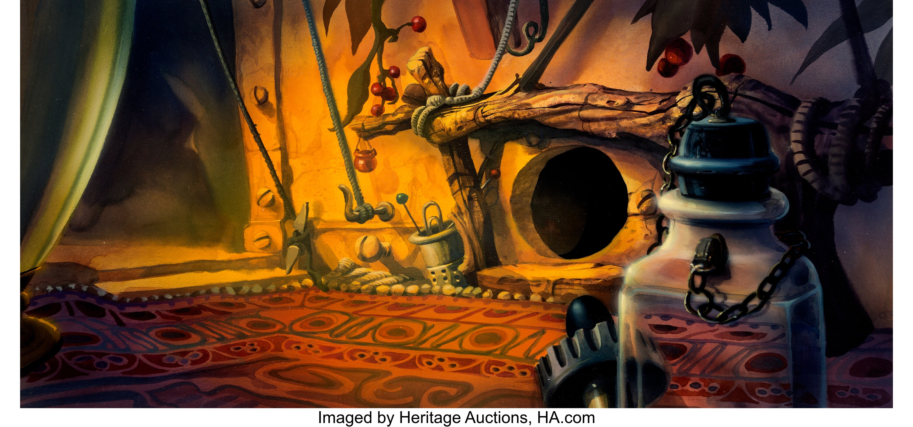 The Secret of NIMH Production Background (Don Bluth /United | Lot ...