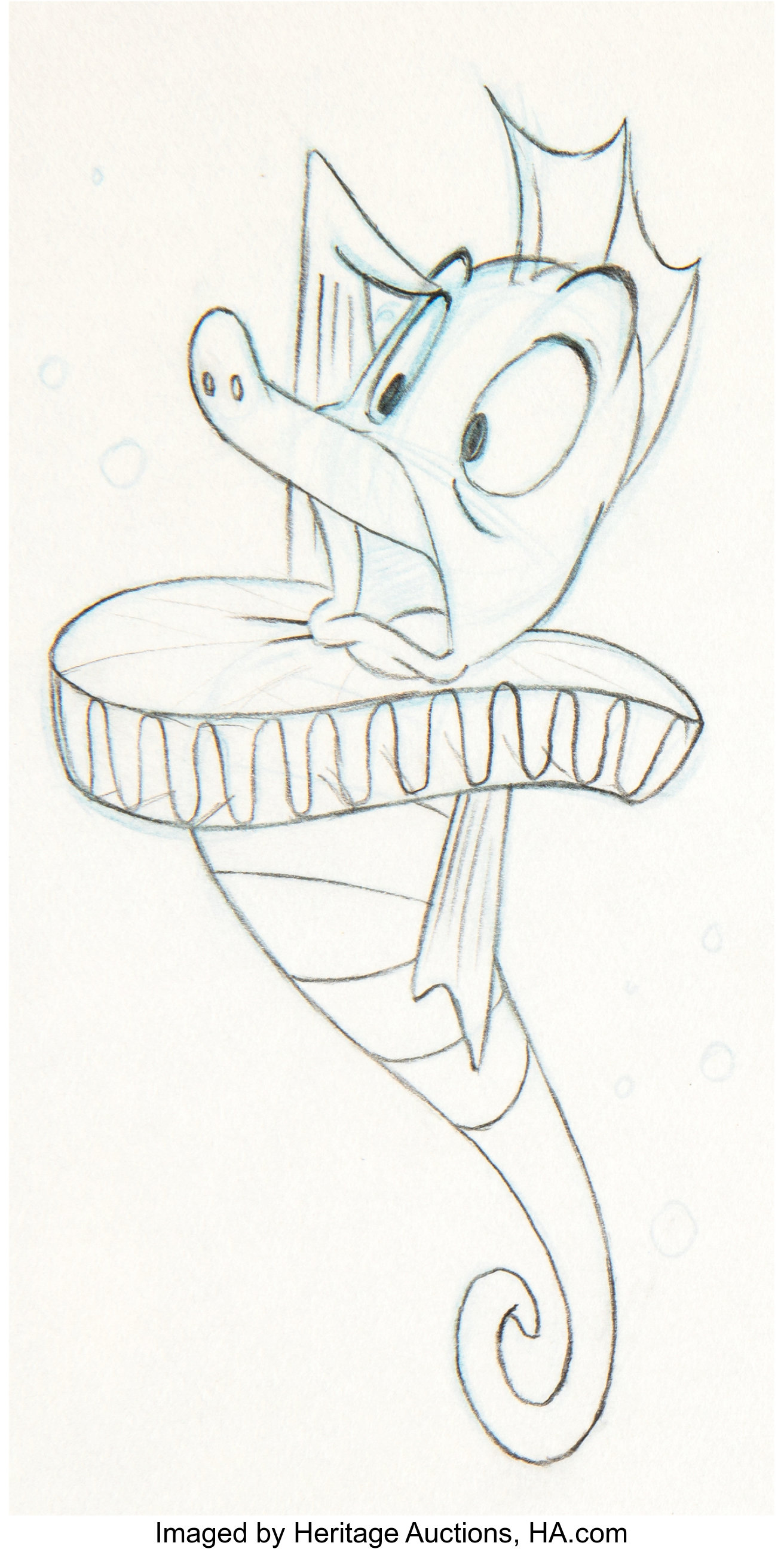 The Little Mermaid Seahorse