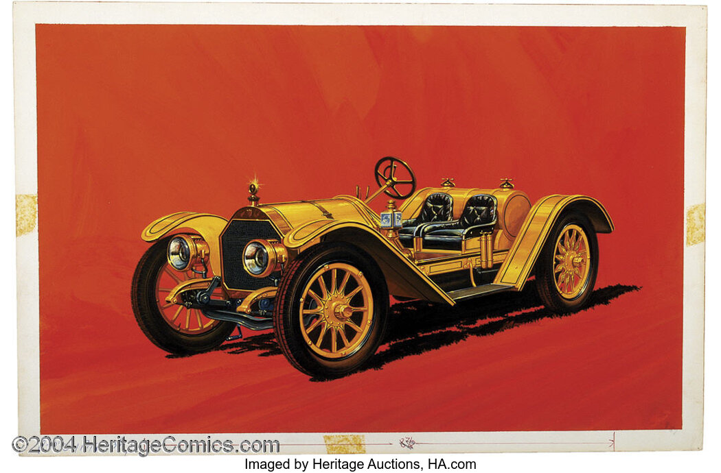 John Amendola - "1913 Mercer, Type 35J Raceabout" Aurora Model Kit ...
