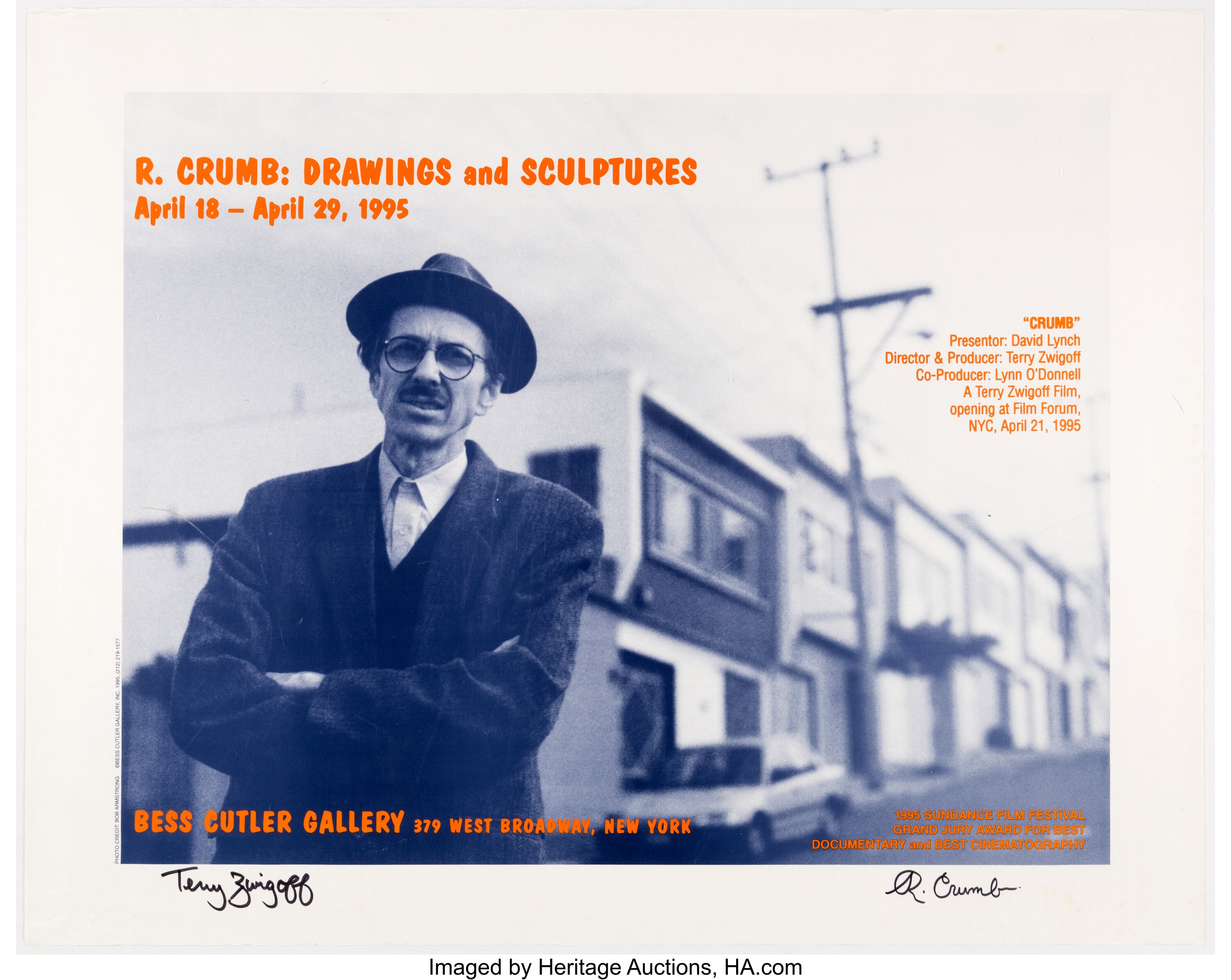 Robert Crumb R. Crumb: Drawings and Sculptures Signed Exhibition | Lot ...