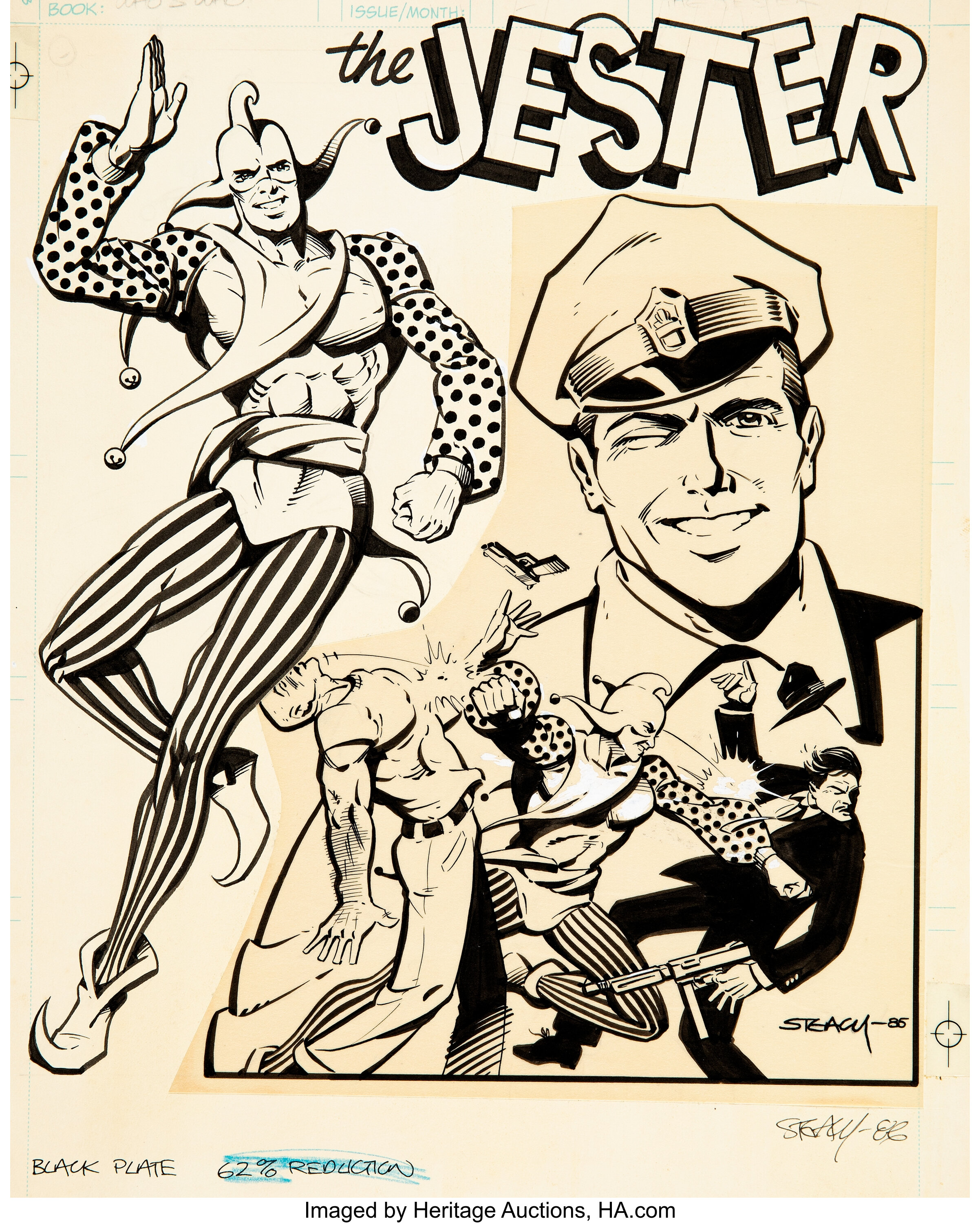 Ken Steacy Who's Who: The Definitive Directory of the DC Universe | Lot ...