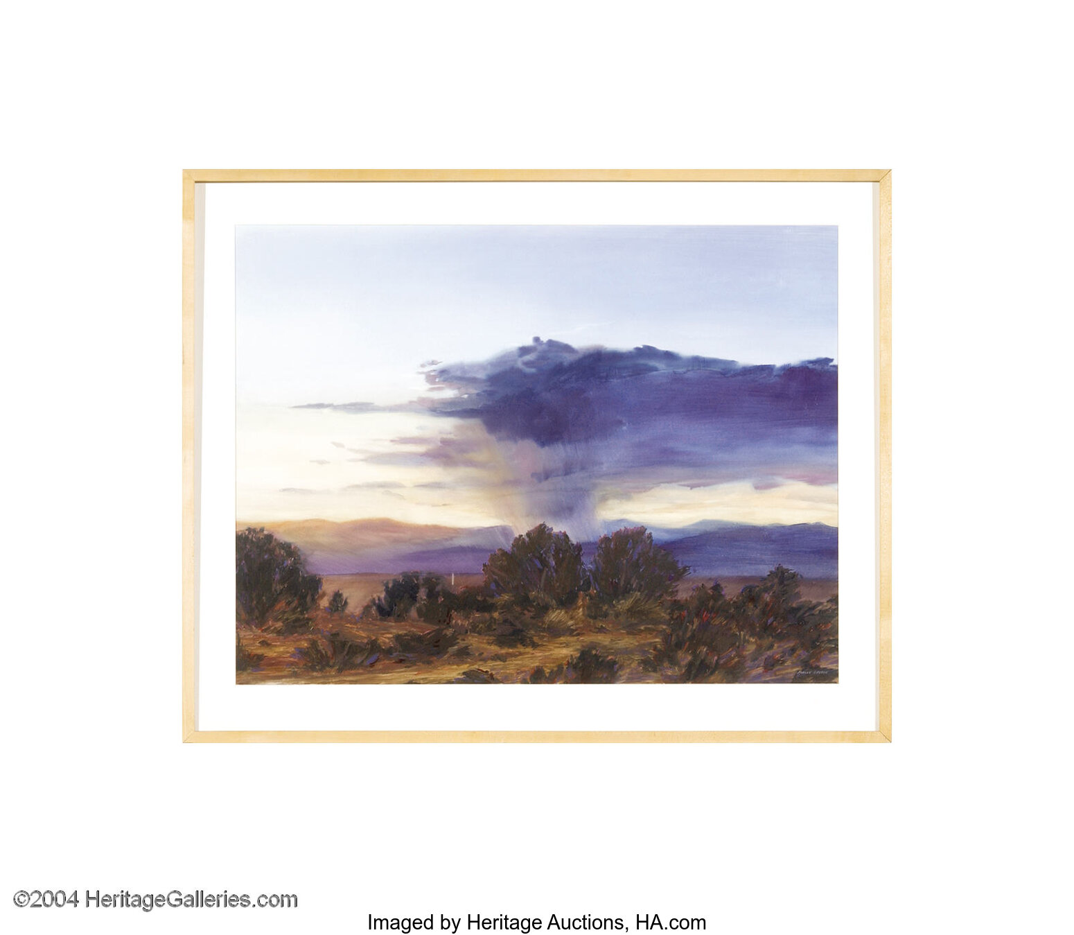 JEAN MORGAN GEORGE (American 20th Century) Fine Art Paintings | Lot ...