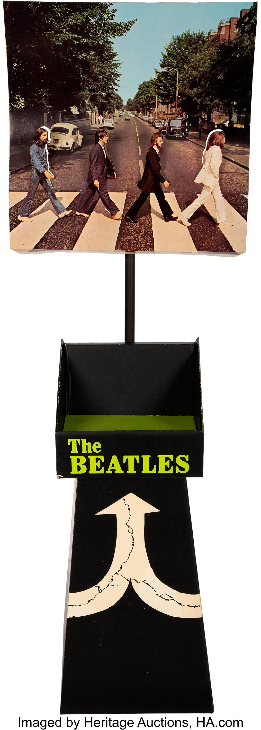 The Beatles Original Abbey Road Promotional Floor Display in the | Lot ...