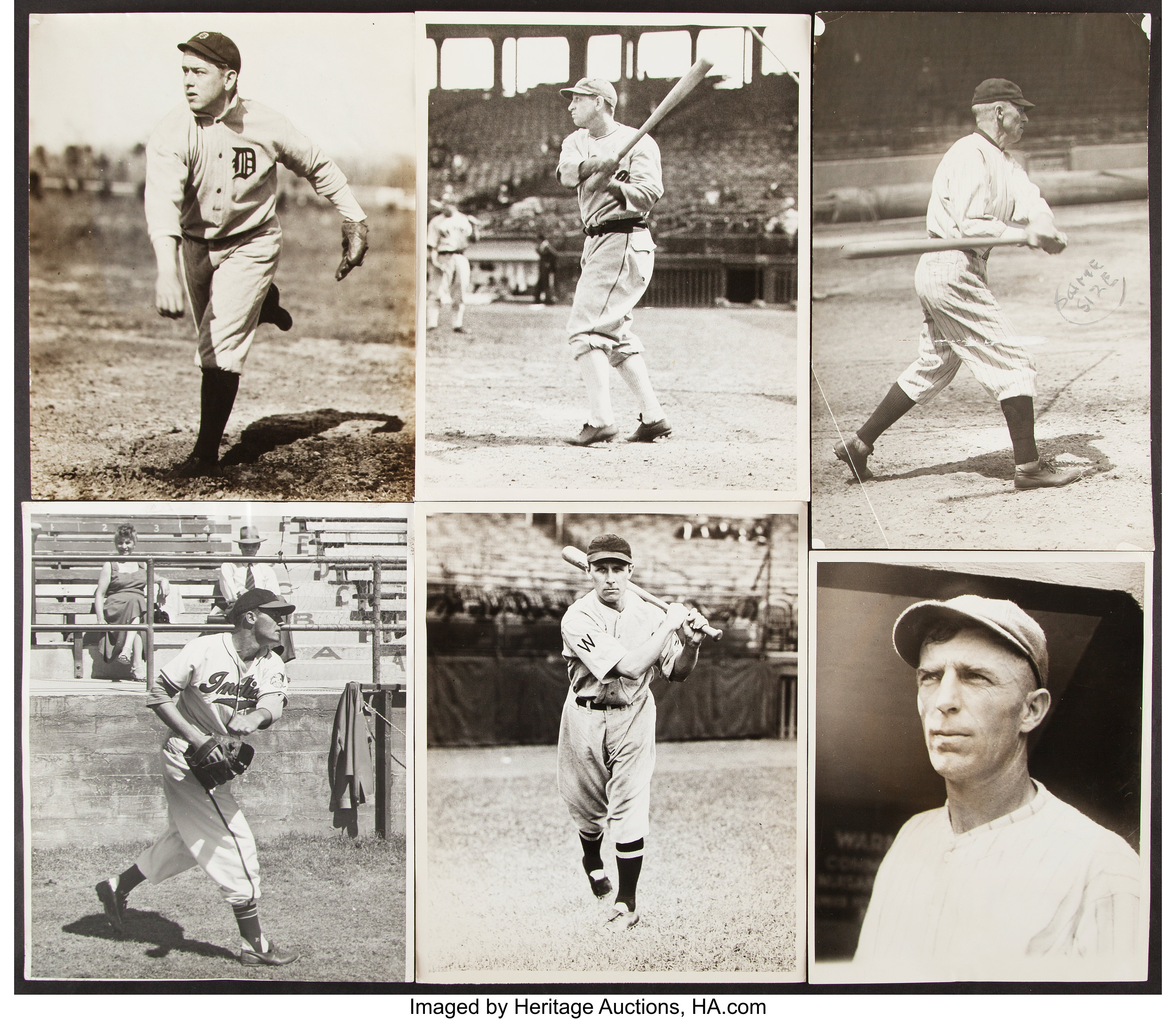Baseball Greats Vintage Photographs, Lot of 29.... Baseball | Lot ...