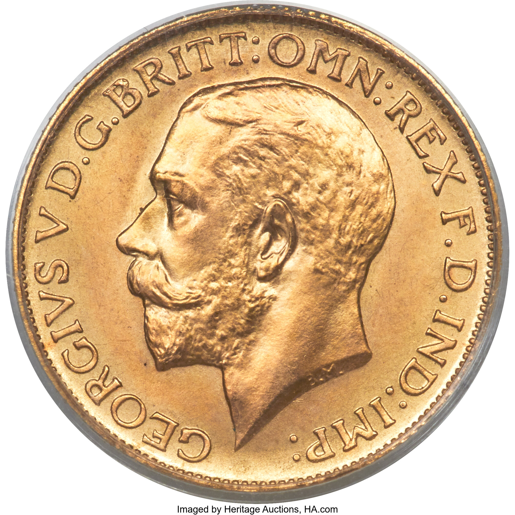 Canada: George V gold Specimen Sovereign 1911-C SP67 PCGS,... | Lot ...