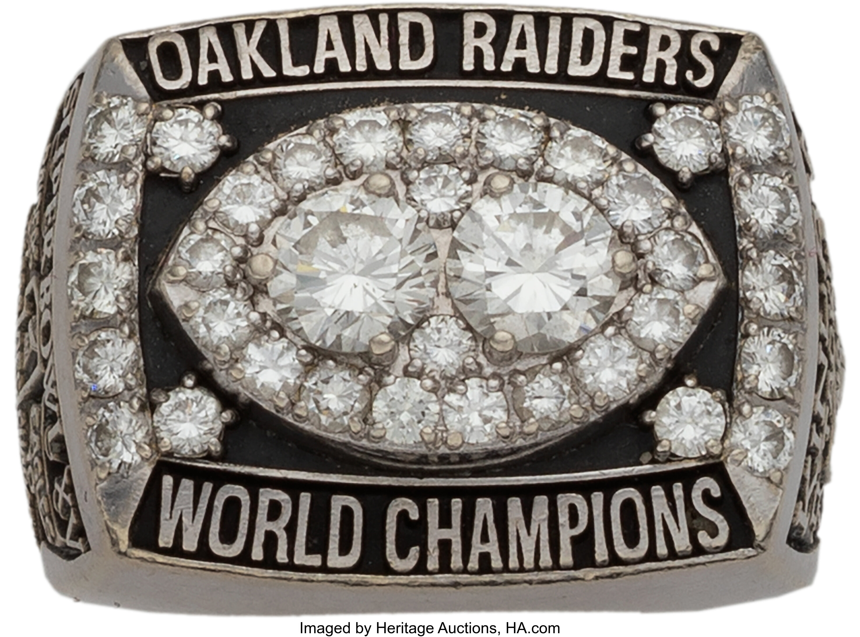 1980 Oakland Raiders Super Bowl XV Championship Ring Presented to | Lot ...