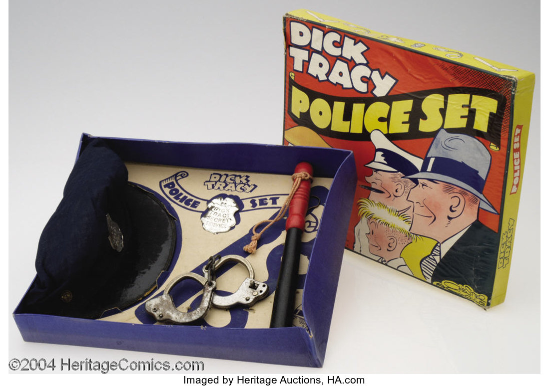 Dick Tracy Police Set (J. Pressman and Co., mid-1930s). Beady-eyed ...
