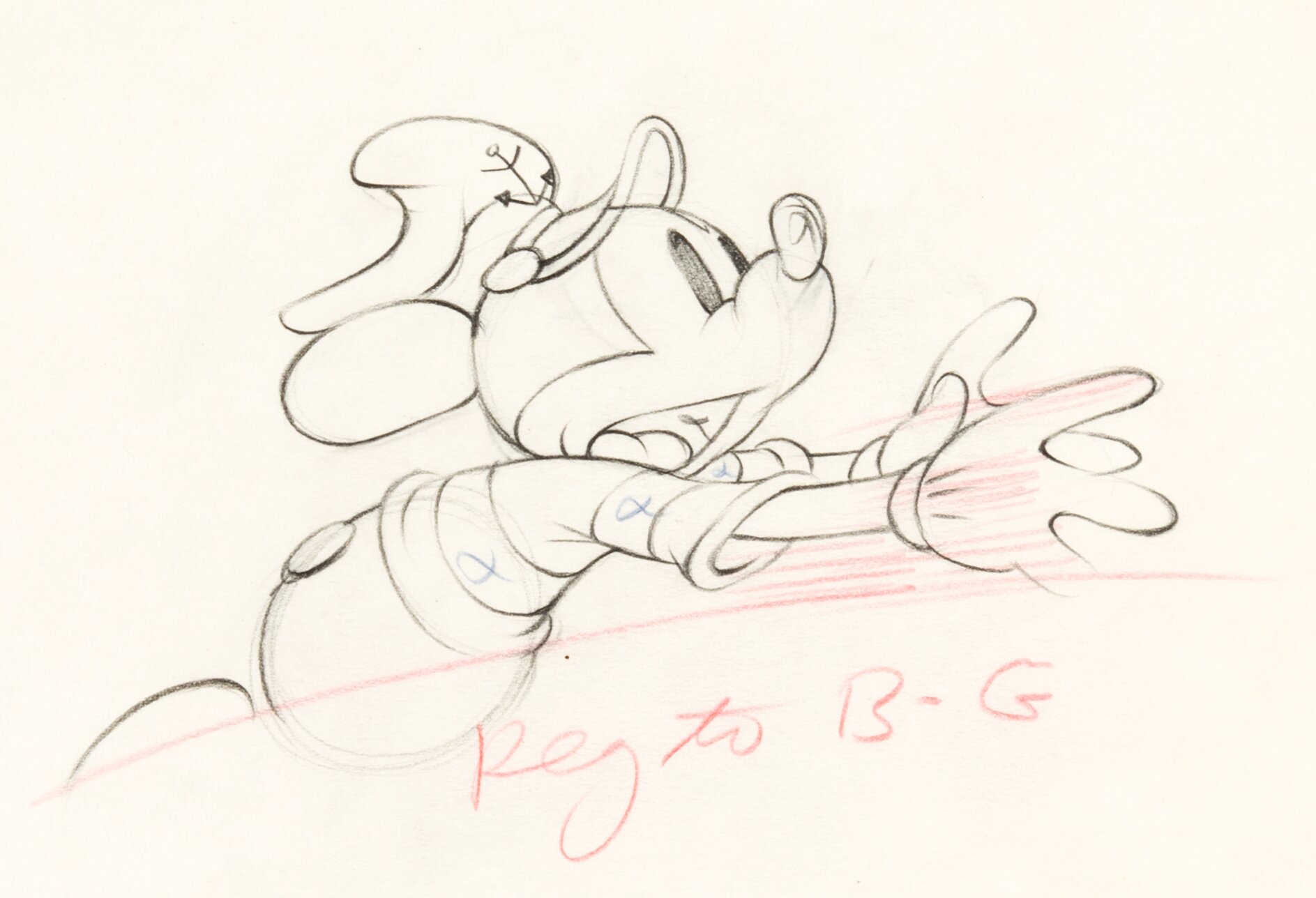 Tugboat Mickey Animation Drawing (Walt Disney, 1940).... Animation ...