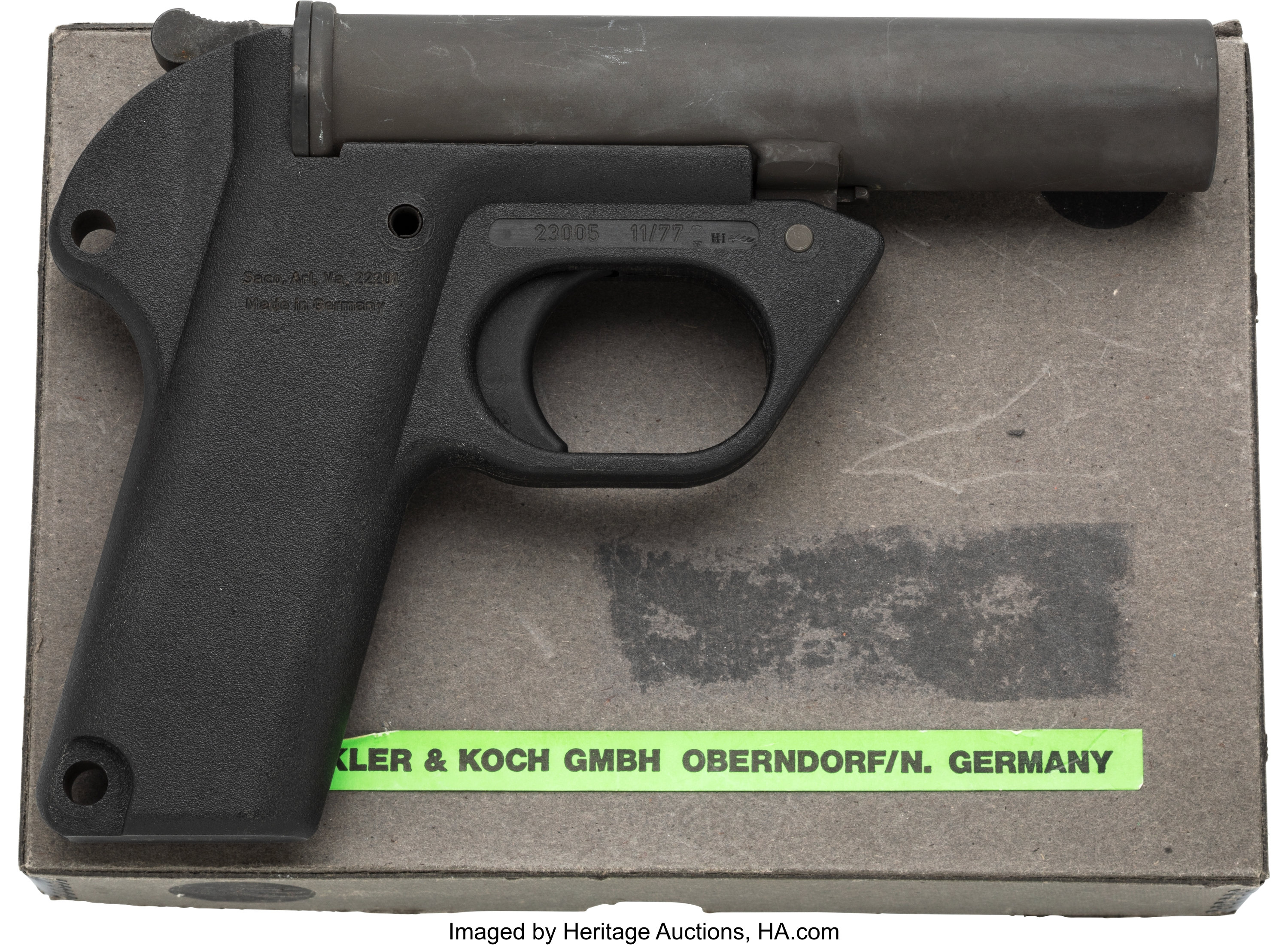 Boxed Heckler & Koch P2 A1 Flare Pistol.. ... Handguns Target / | Lot ...