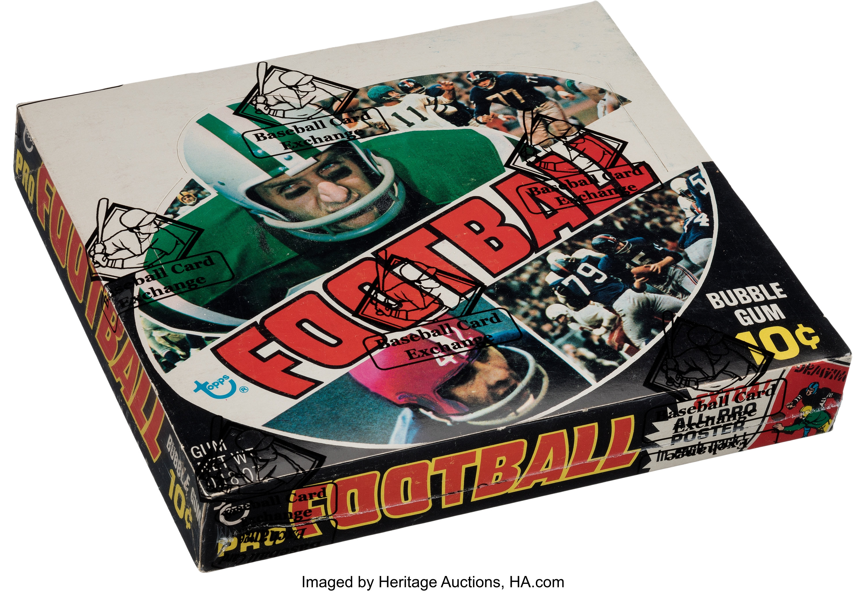 1970 Topps Football (Series 1) Wax Box With 24 Unopened Packs ...