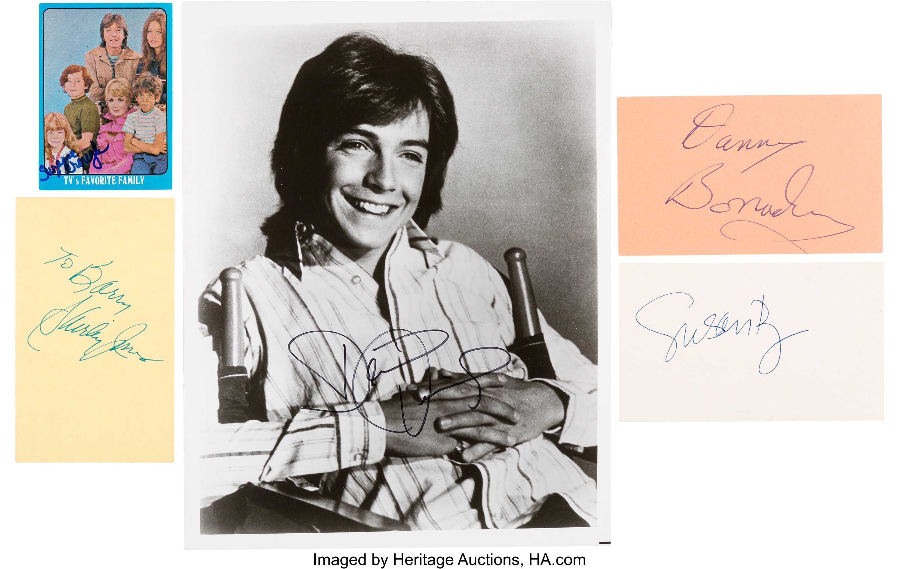 The Partridge Family Cast Autograph Collection (Five). ... Movie/TV ...