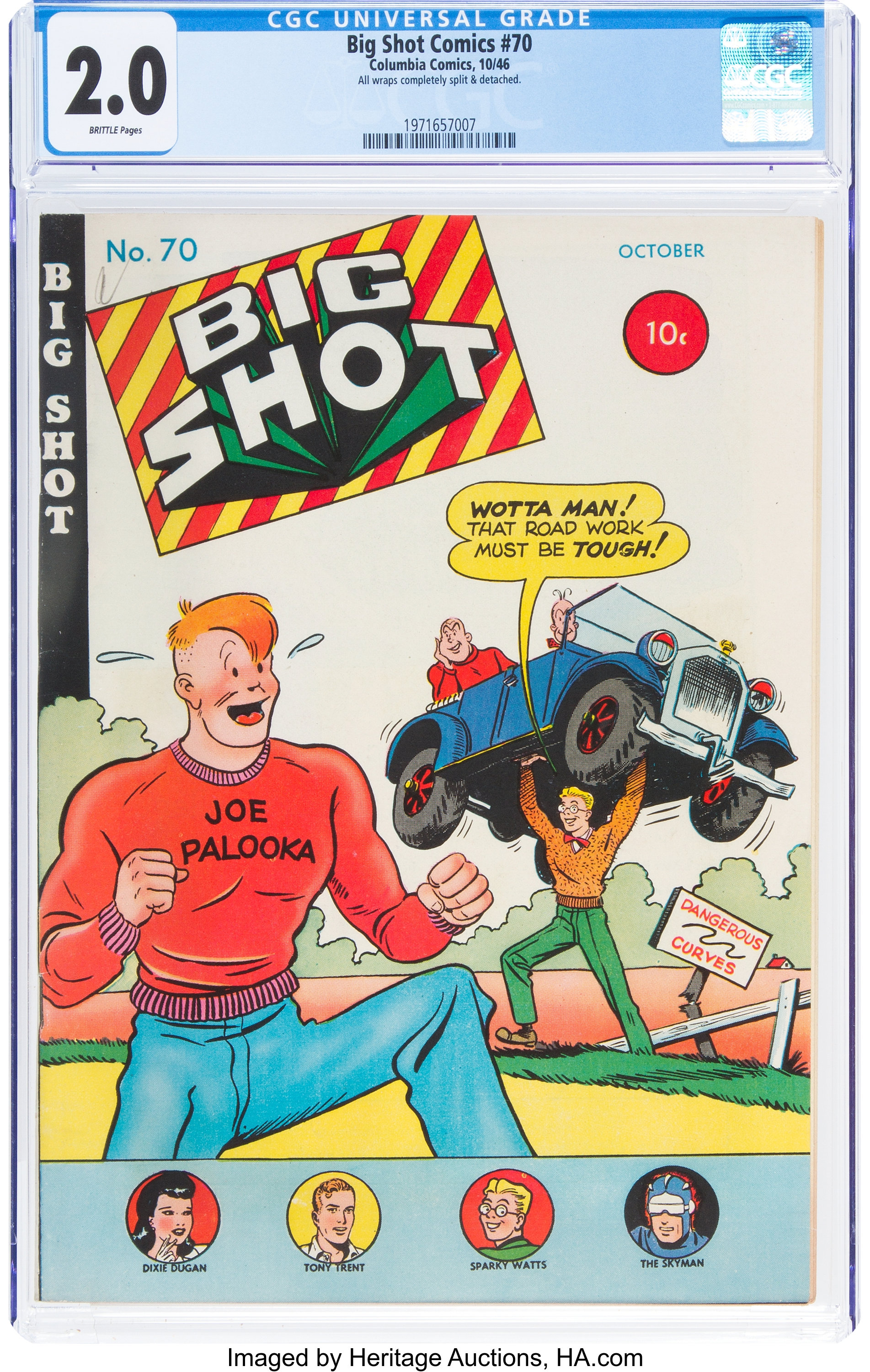 How Much Is Big Shot Comics #70 Worth? Browse Comic Prices | Heritage ...