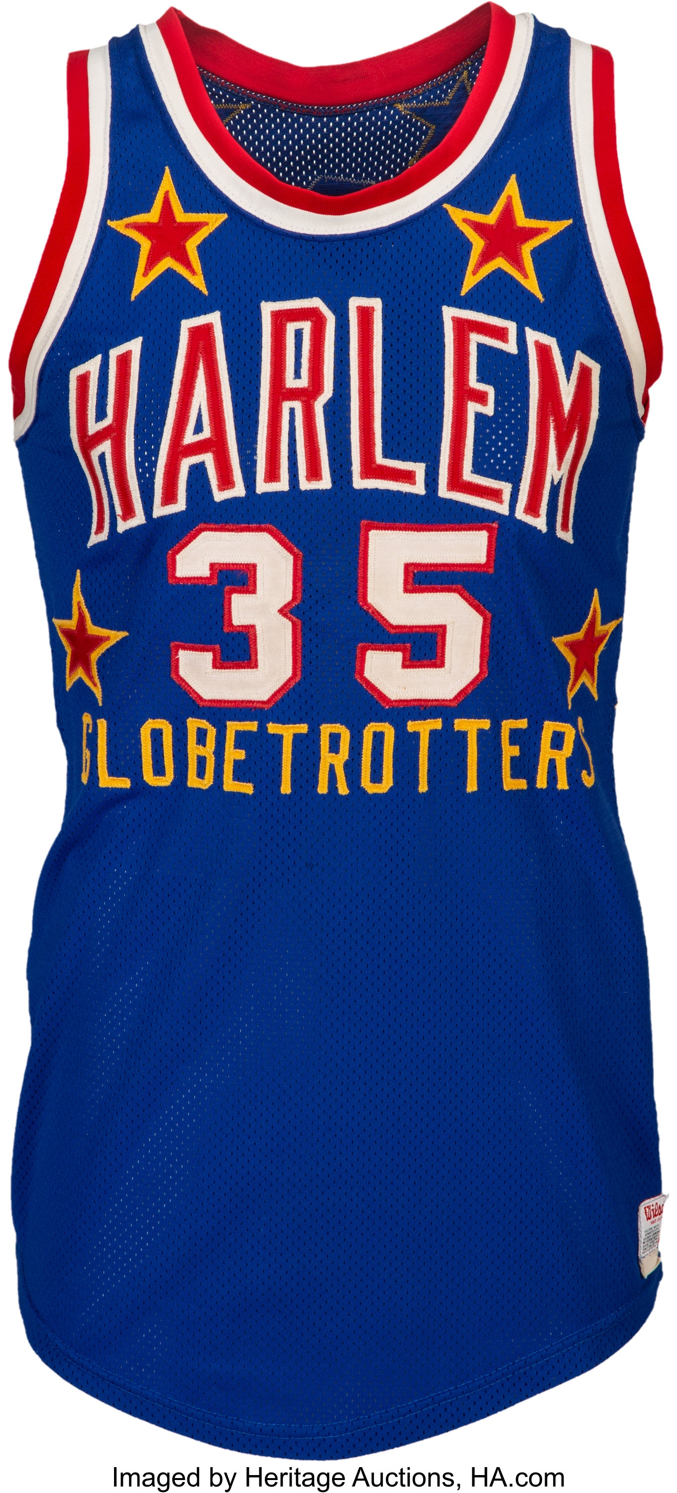 Mid 1970's Herbert "Geese" Ausbie Game Worn Harlem Globetrotters | Lot ...