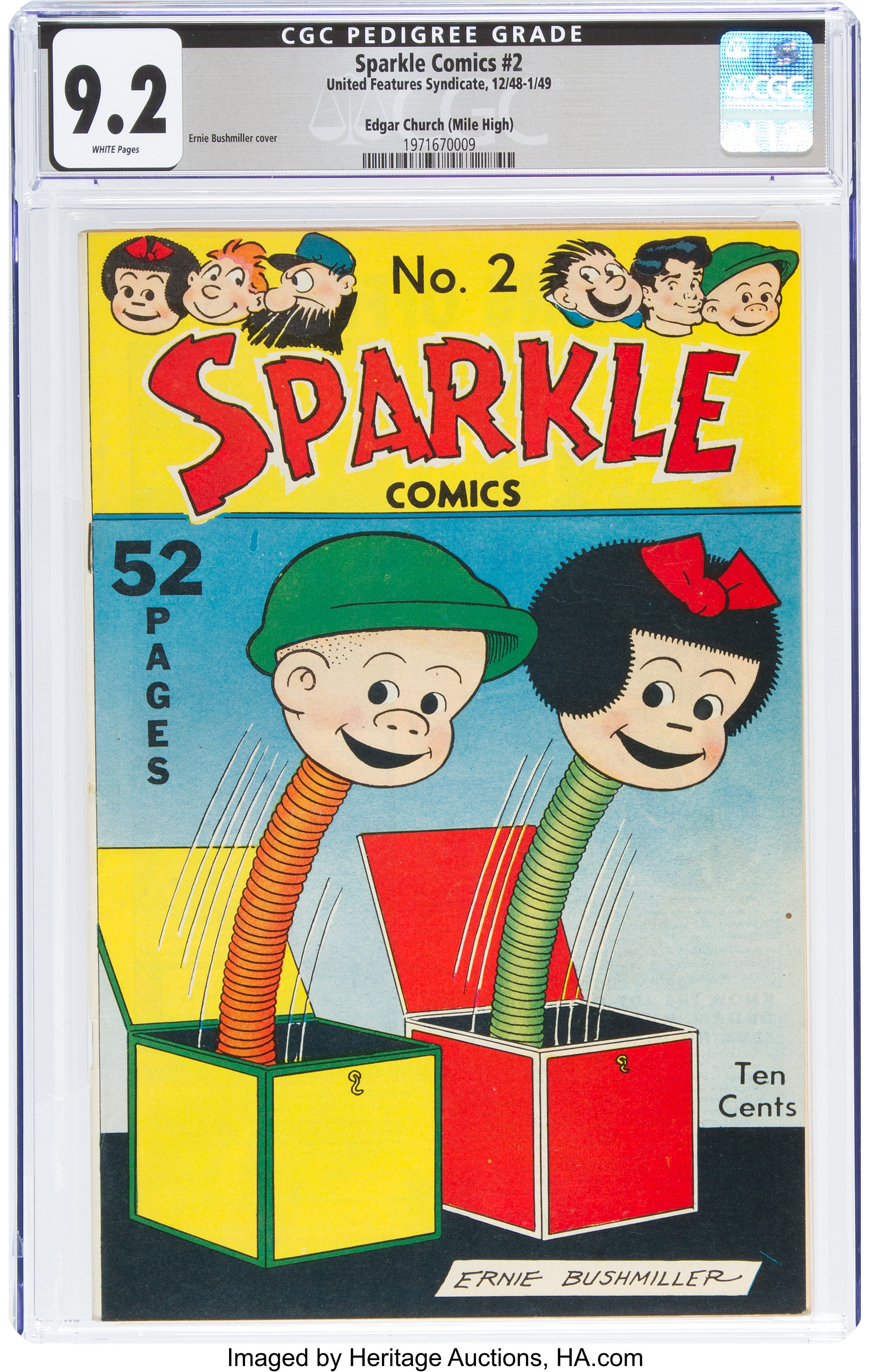 Sparkle Comics Values and Price Guide | Heritage Auctions