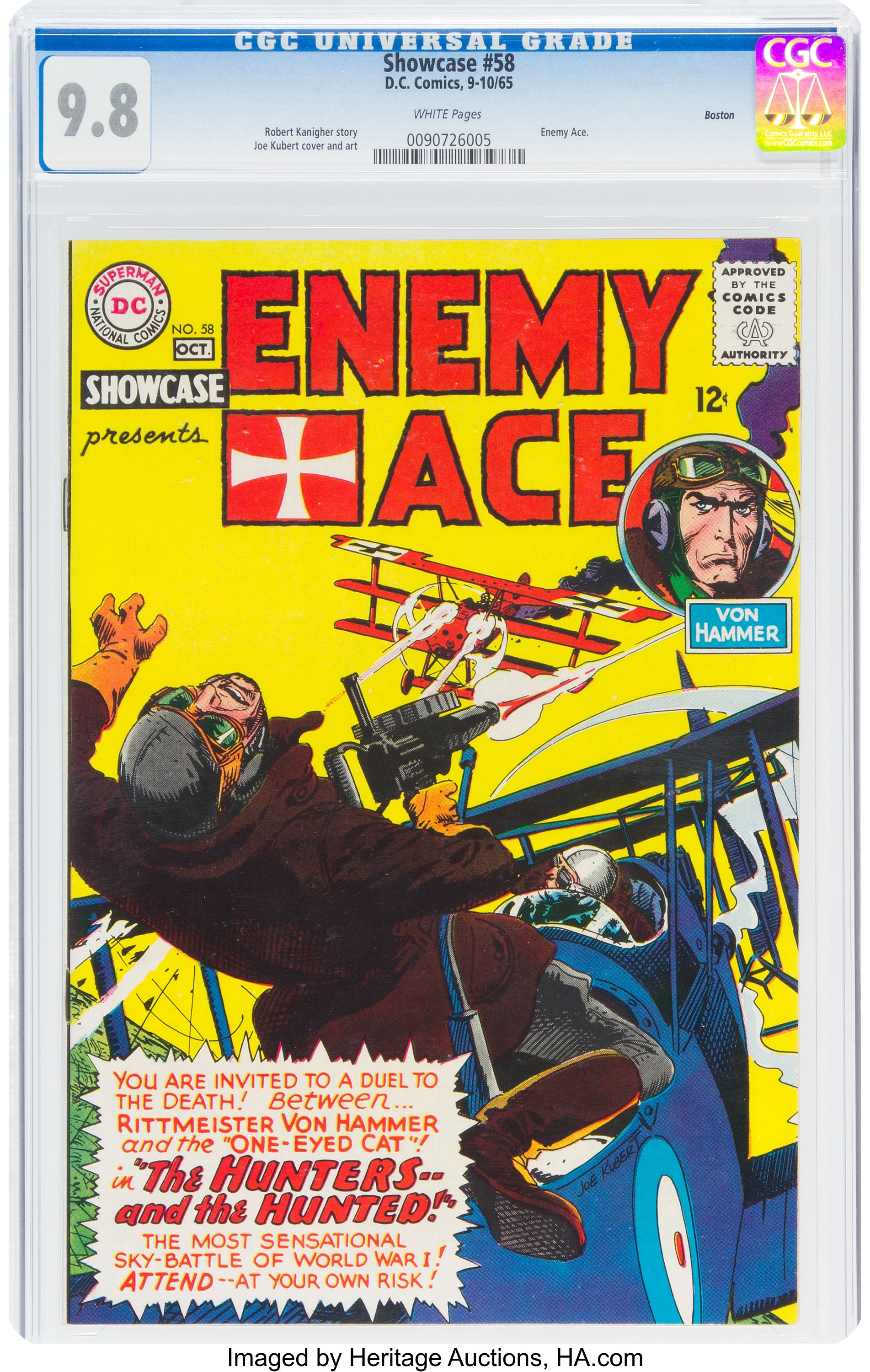 How Much Is Showcase #58 Worth? Browse Comic Prices | Heritage Auctions