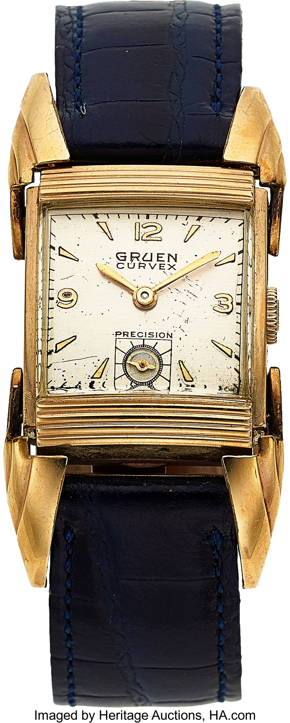 Gruen, "Bat Wing" Driver's Wristwatch, circa 1940's. ... Timepieces ...
