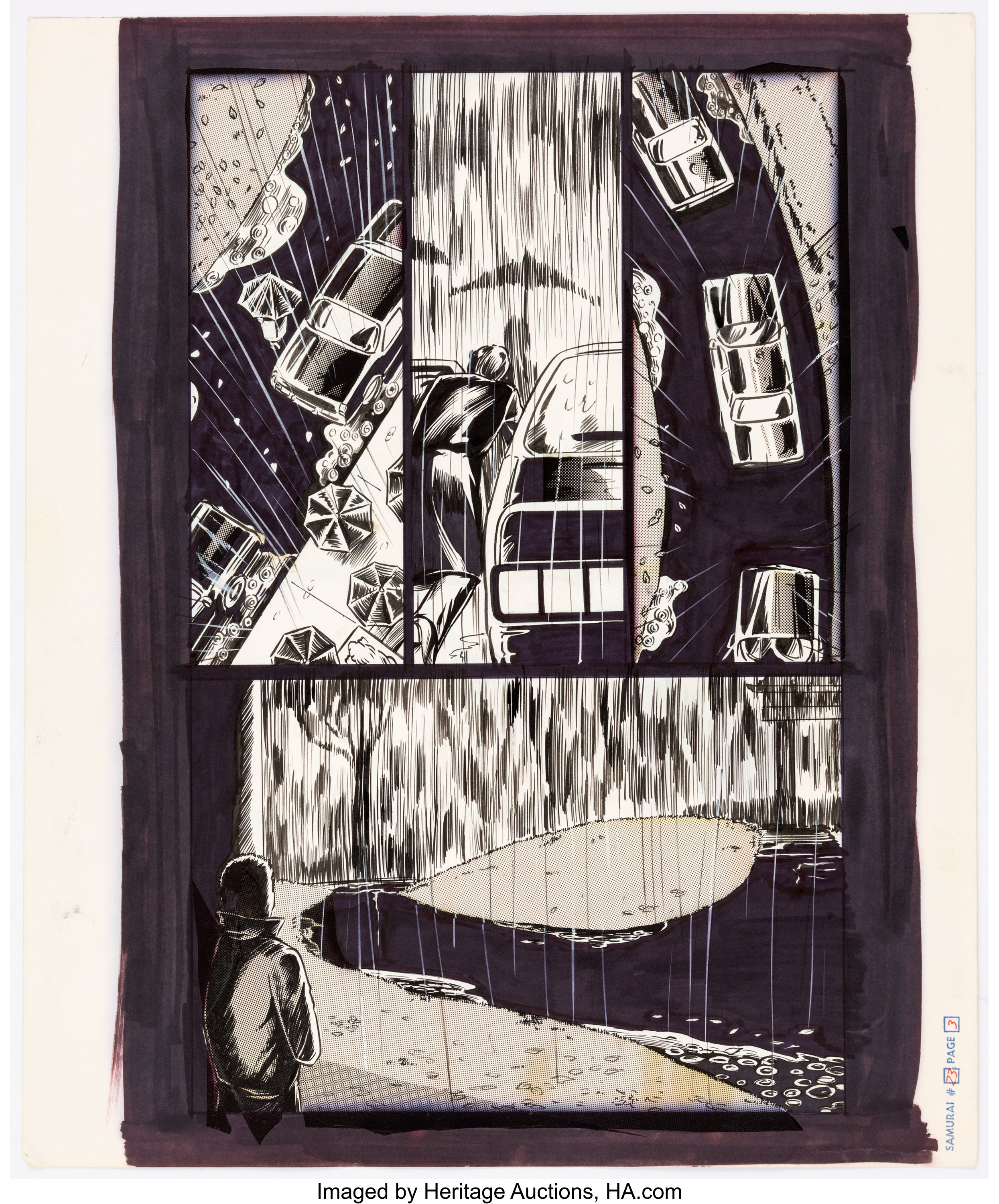 Guang Yap and Craig Taillefer Samurai #23 Story Page 3 Original Art ...