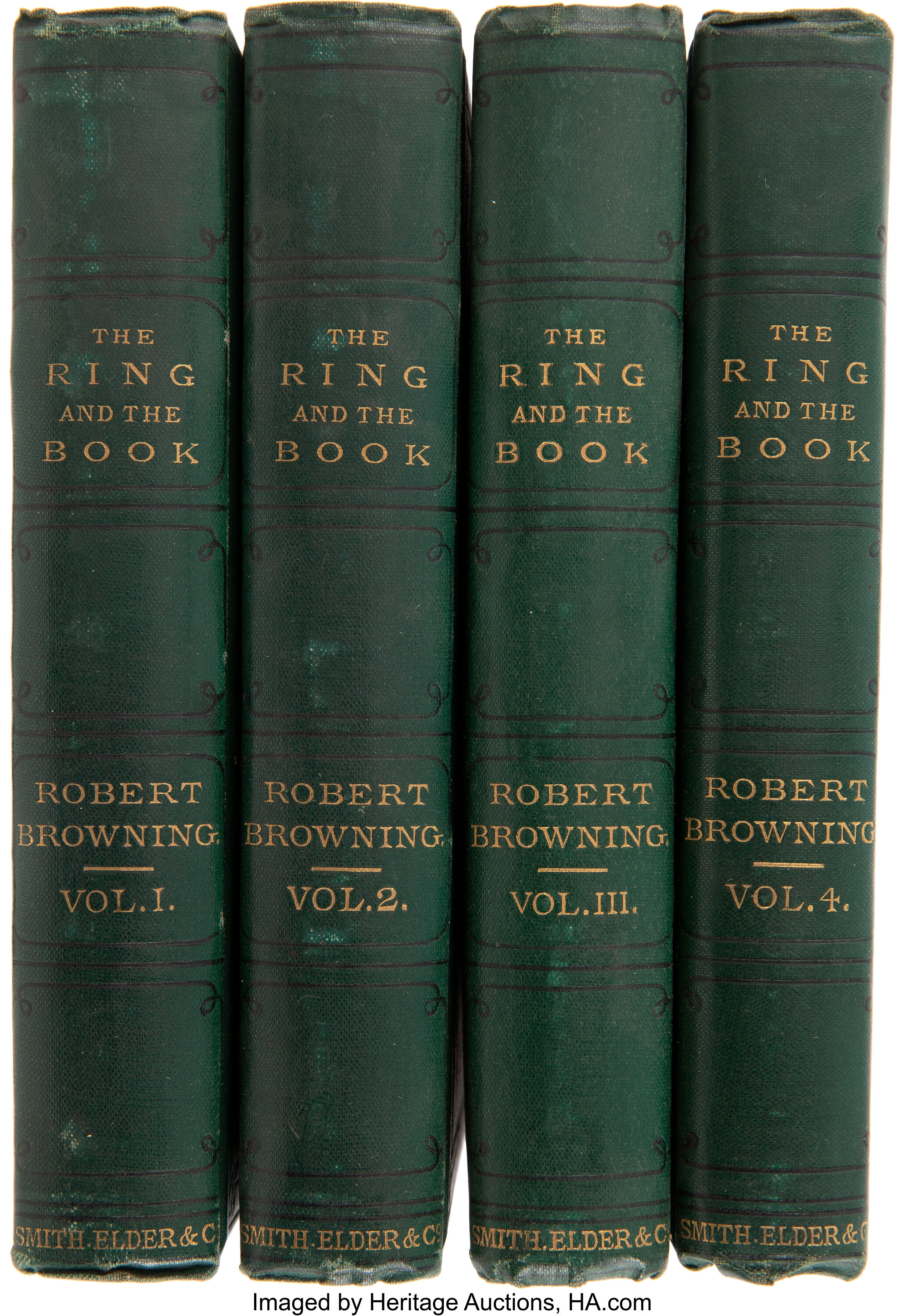 Robert Browning. The Ring and The Book. London: Smith, Elder and | Lot ...