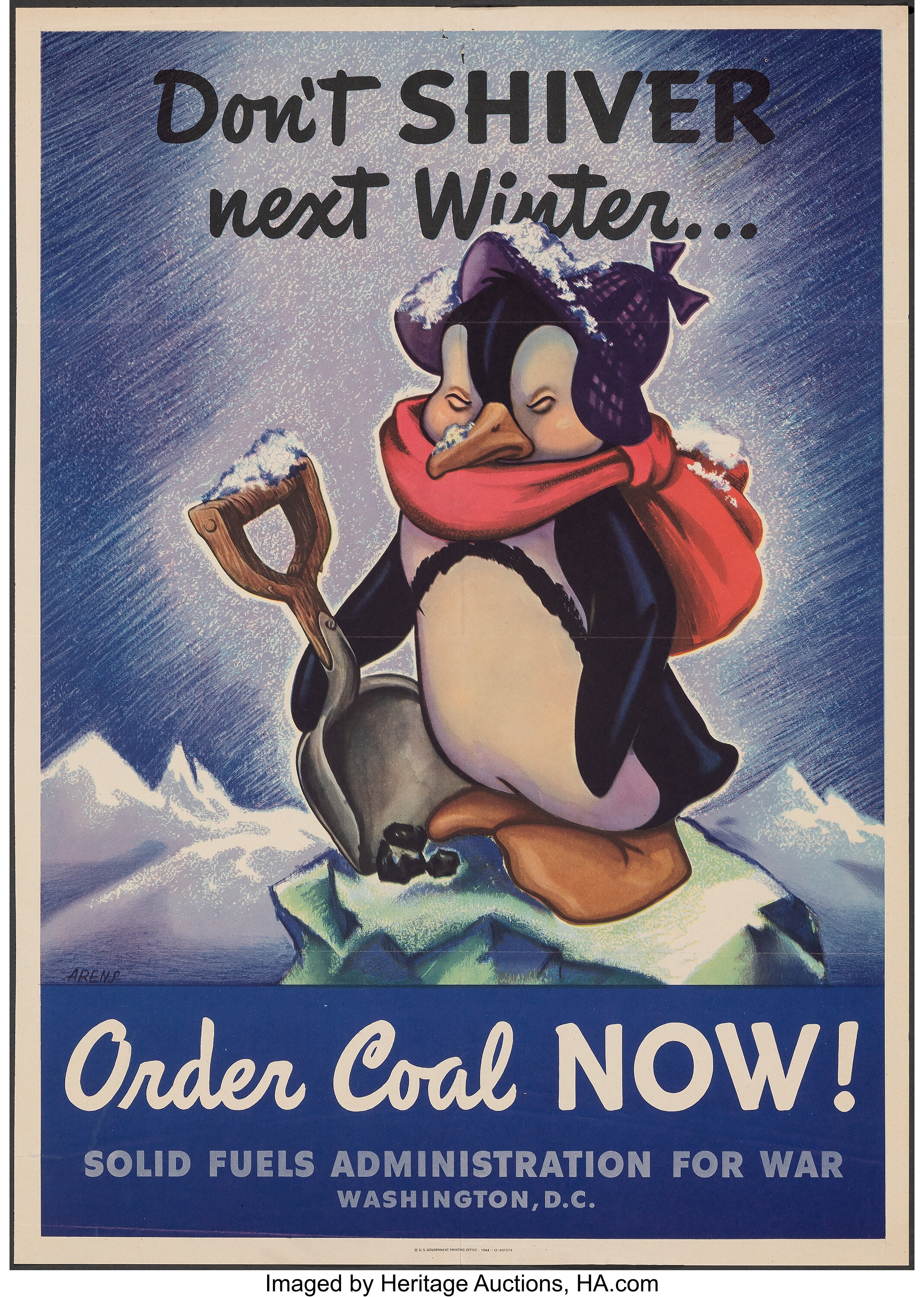 World War II Propaganda (U.S. Government Printing Office, 1944). | Lot ...