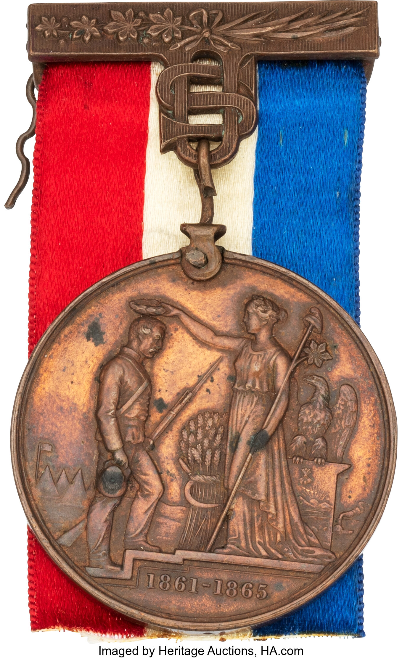 Medal Presented to Private John Goare of the 82nd Ohio Infantry ...
