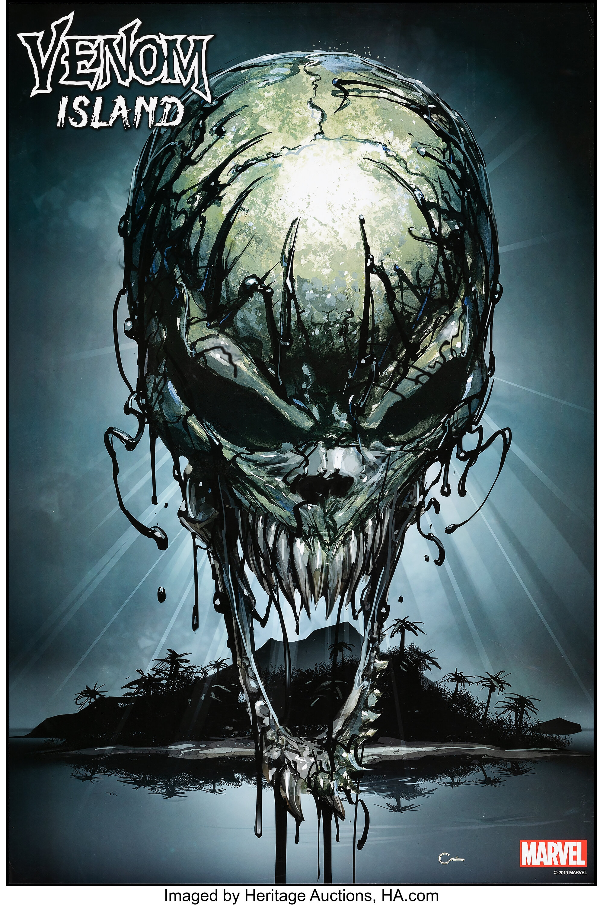 Venom Island (Marvel Comics, 2019). Rolled, Very Fine. Poster (24 ...