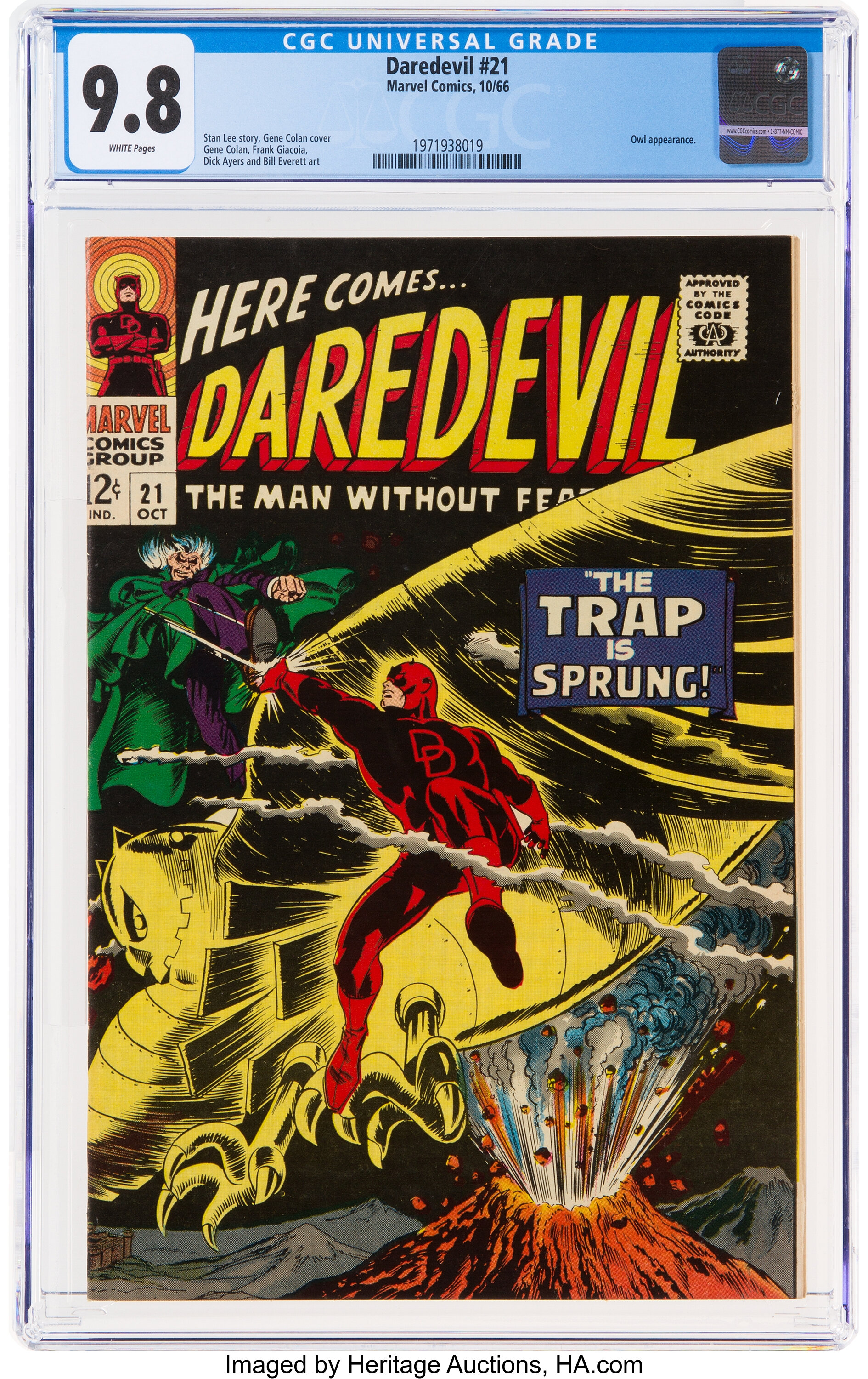 How Much Is Daredevil #21 Worth? Browse Comic Prices | Heritage Auctions