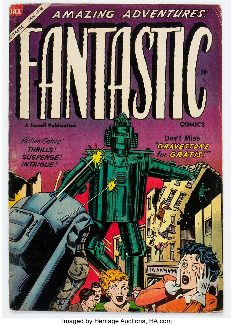 Fantastic Comics, 1954 Series Comics Values and Price Guide | Heritage ...