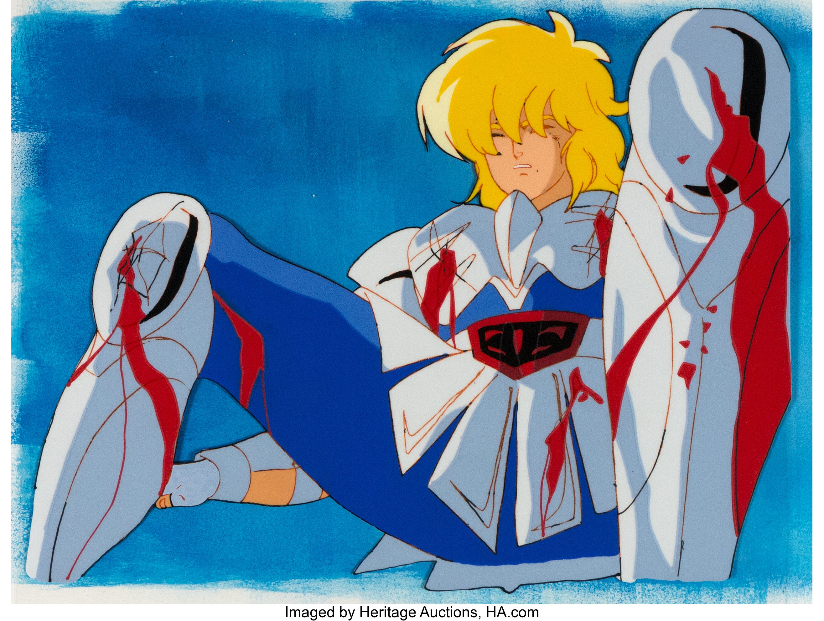 Shingo Araki Saint Seiya / Seinto Seiya Cellulo de Production, | Lot ...