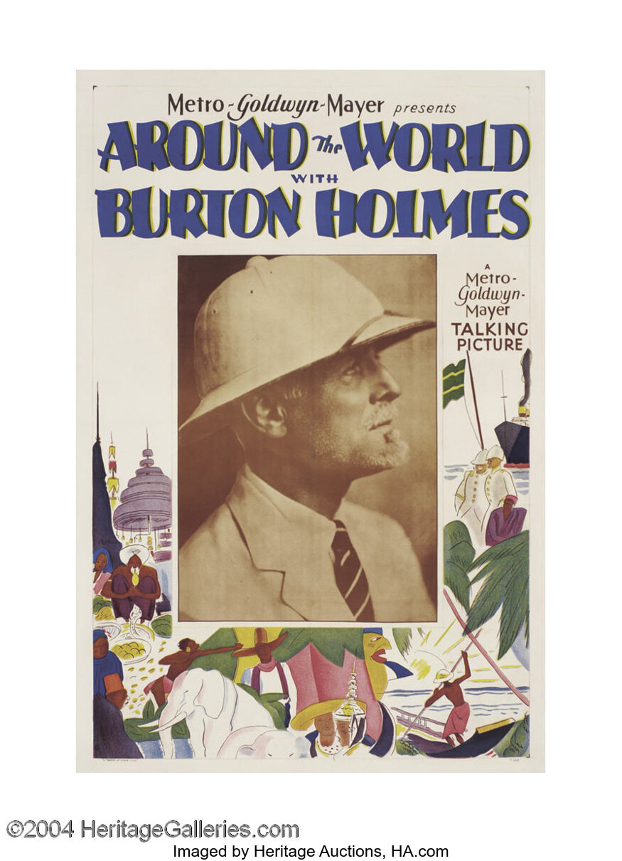 Around the World with Burton Holmes (MGM, 1922).... Movie Posters | Lot ...