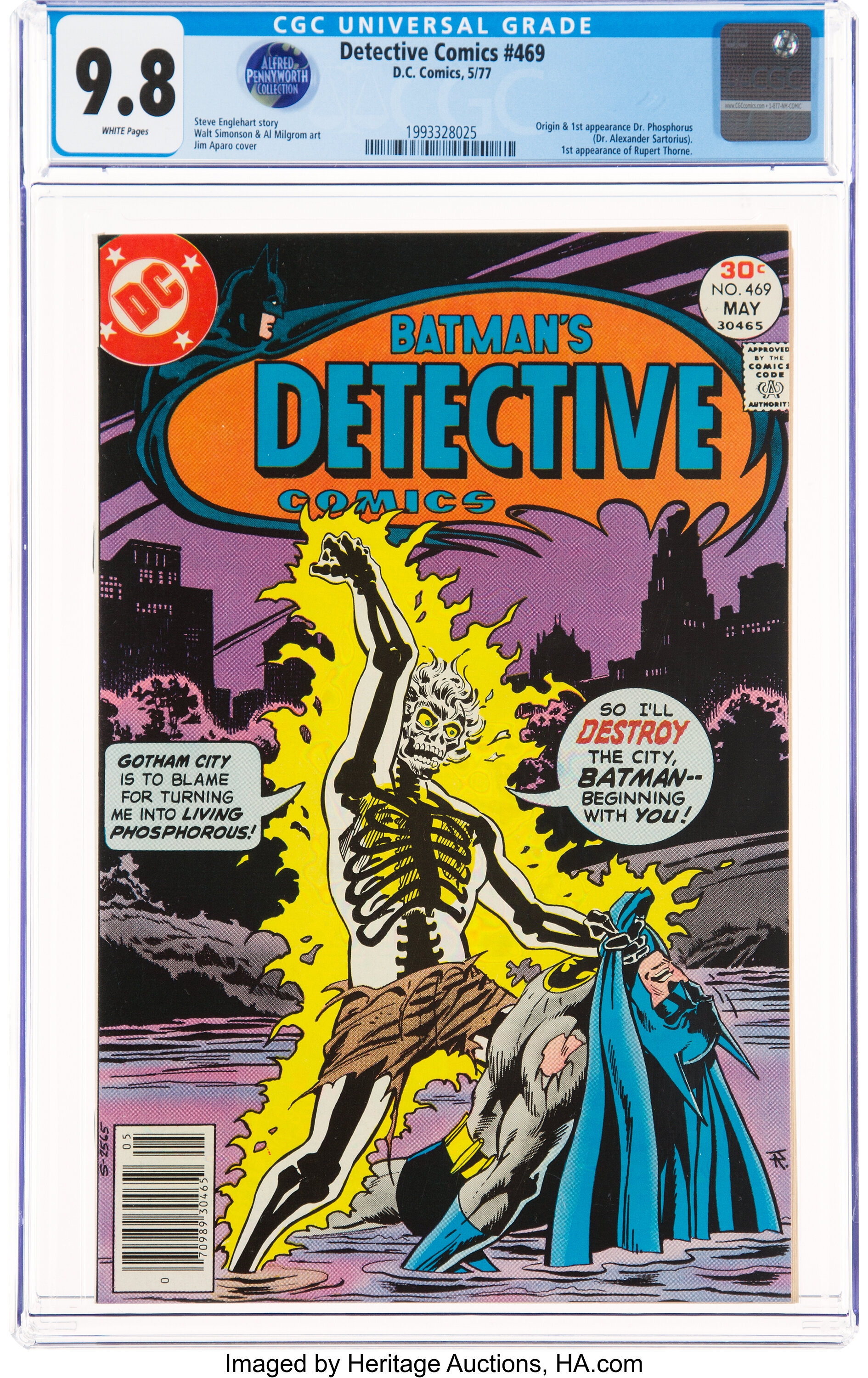 How Much Is Detective Comics #469 Worth? Browse Comic Prices | Heritage ...