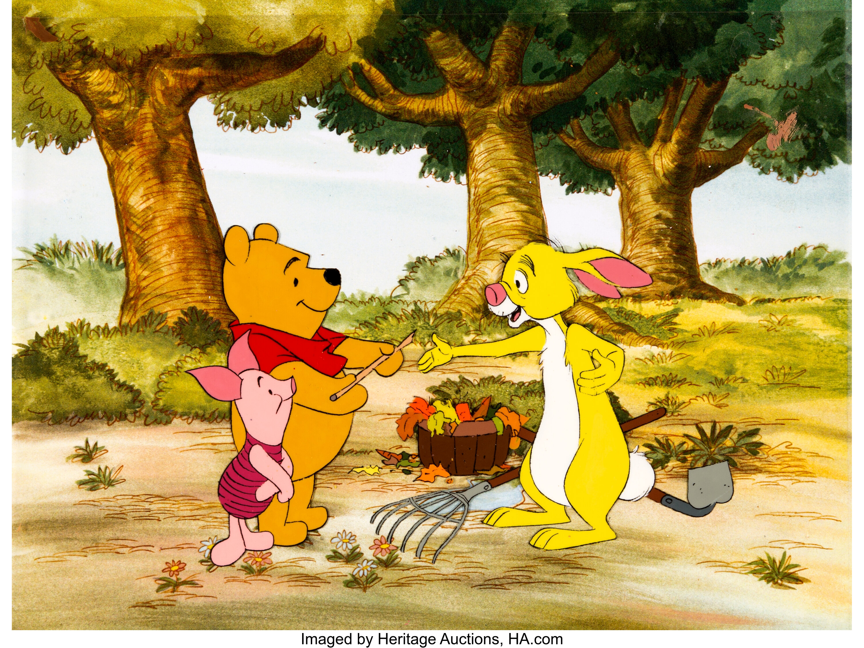 Disney Educational Film Winnie the Pooh, Rabbit and Piglet | Lot #17901 ...