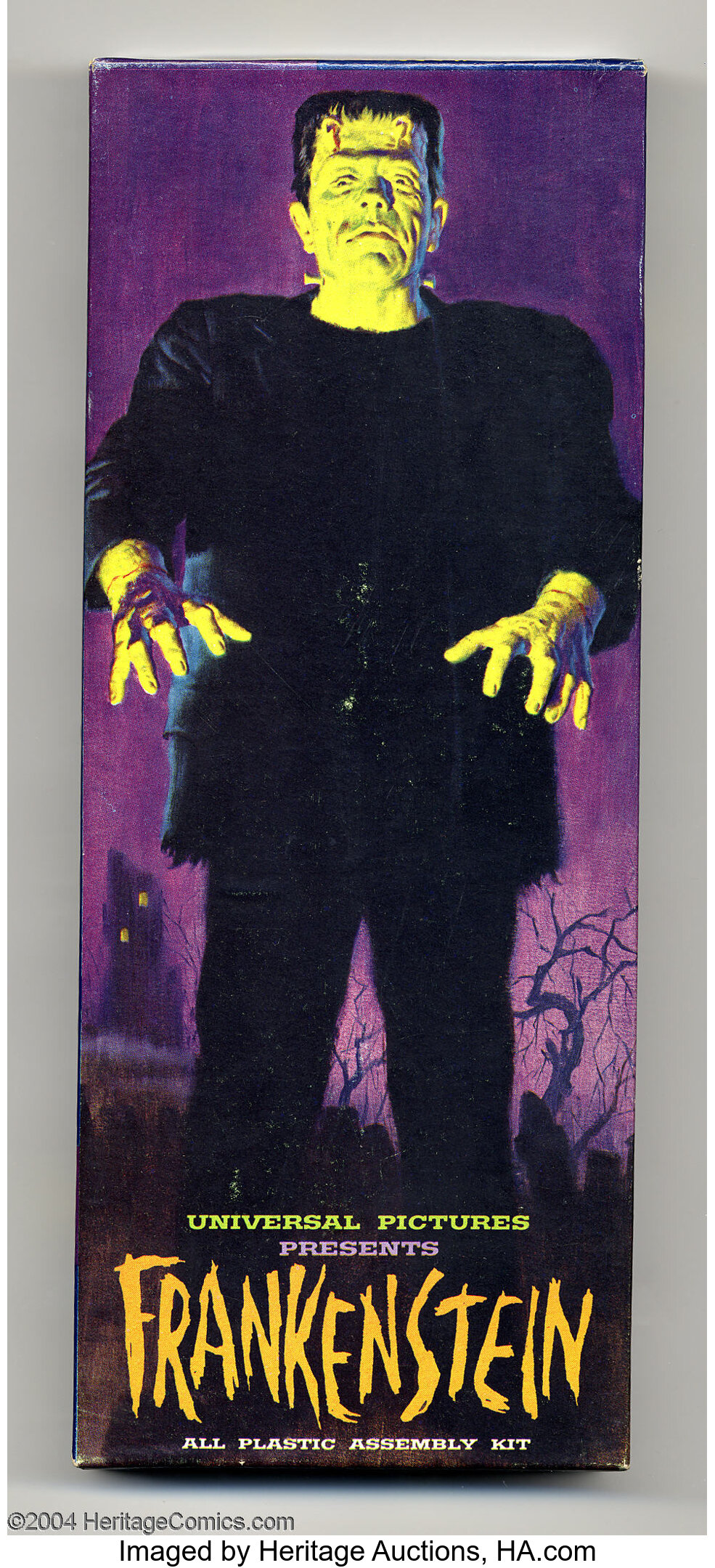 Frankenstein Model Kit (Aurora, 1965). The most popular movie | Lot ...