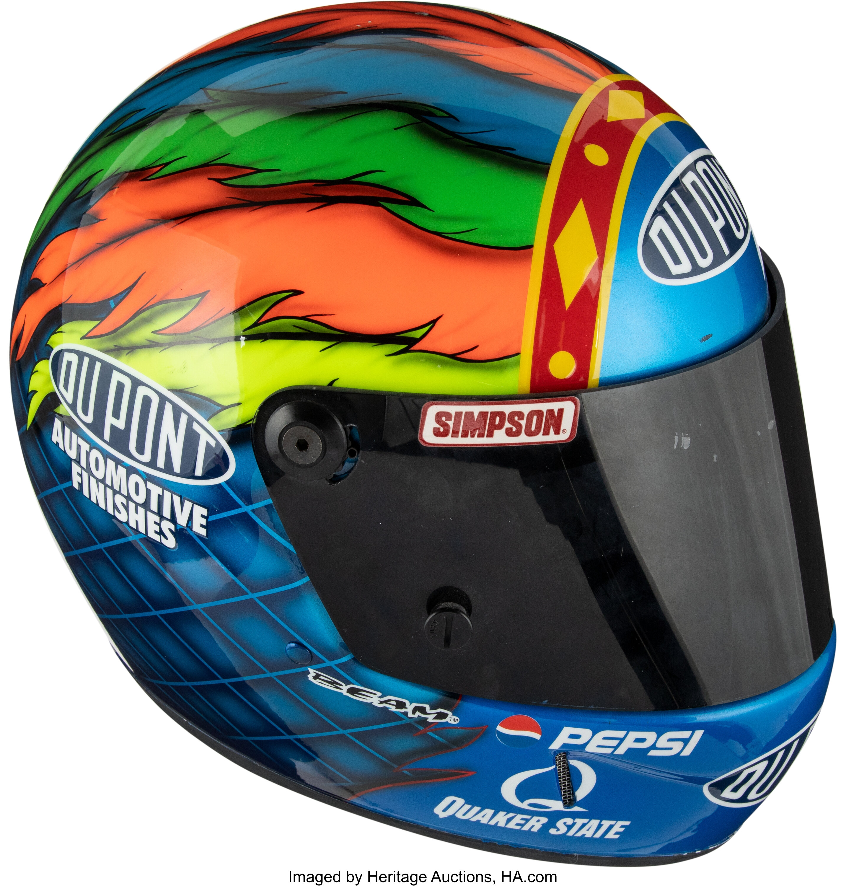 1990's Jeff Gordon Replica Winston Cup Series Helmet.... | Lot #82277 ...