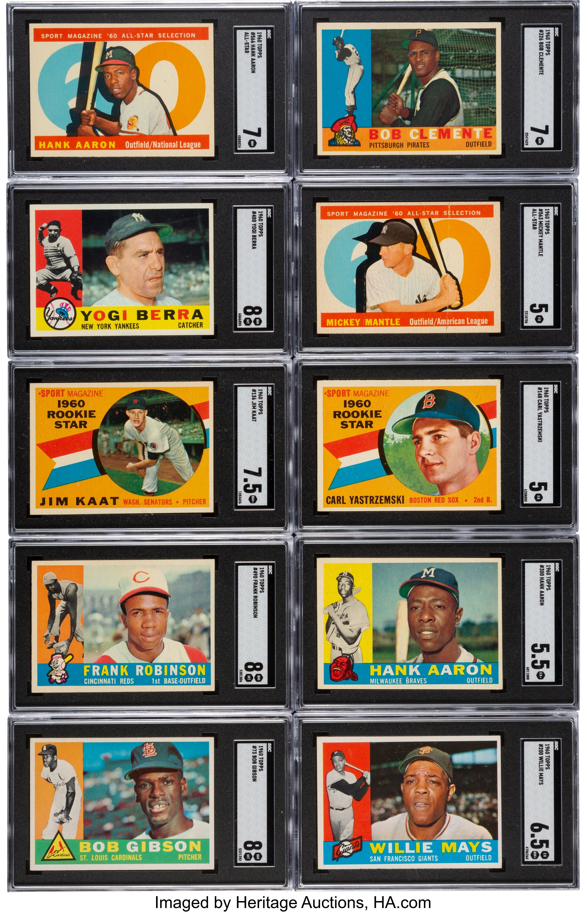 1960 Topps Baseball Complete Set (572). ... Baseball Cards Sets | Lot ...