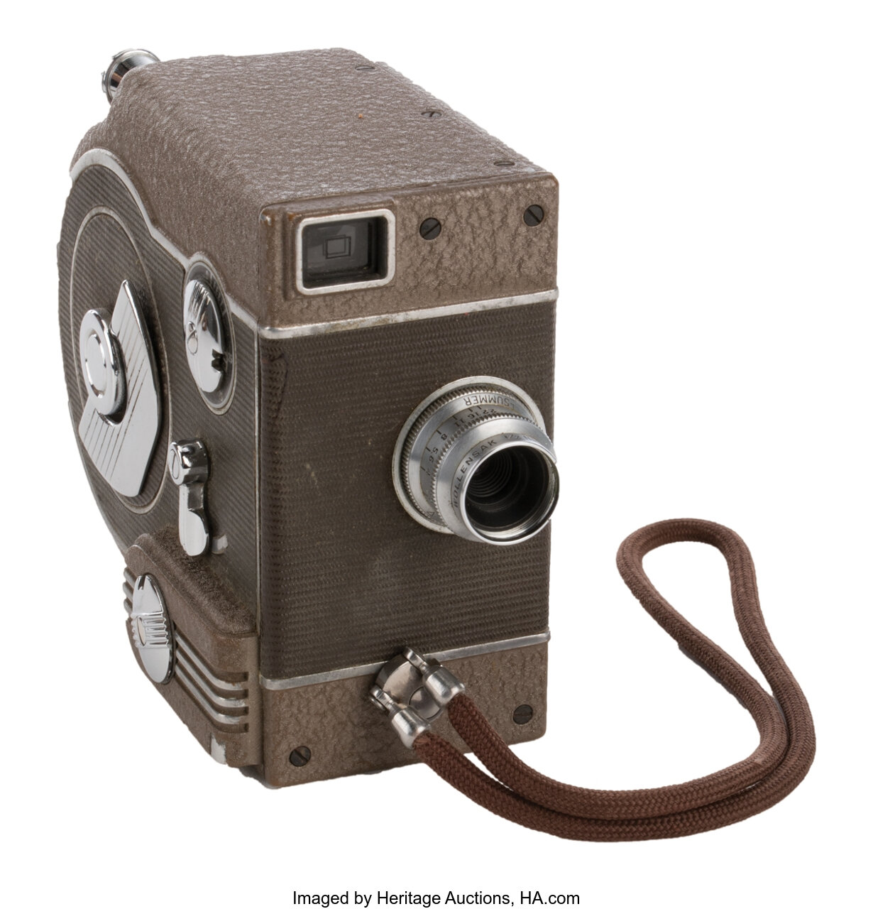 Revere 8 Model 77 8mm movie camera with case.... Movie/TV | Lot #1476 ...