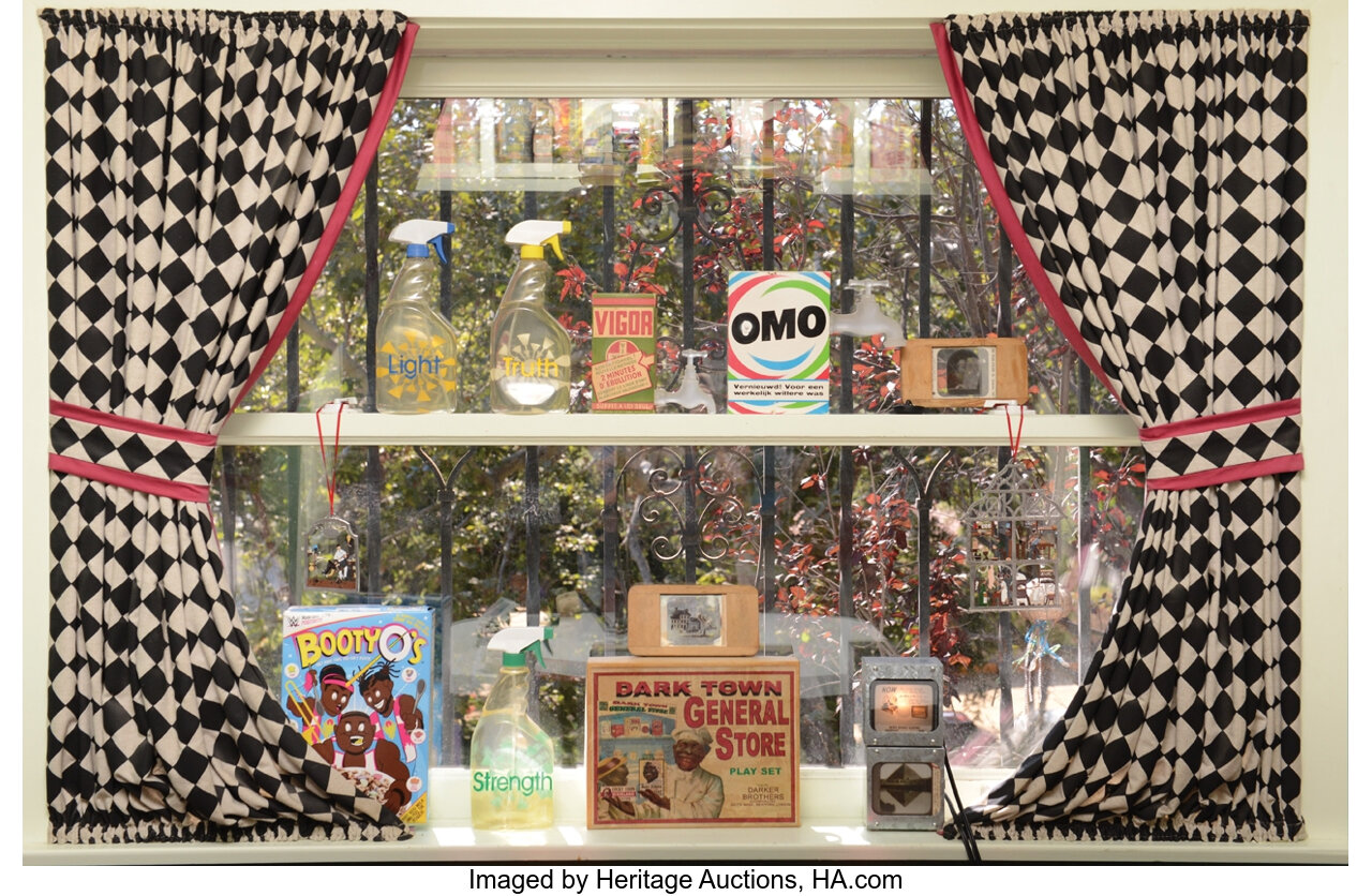 Collection of (10) foreign and novelty product packaging, glass | Lot ...