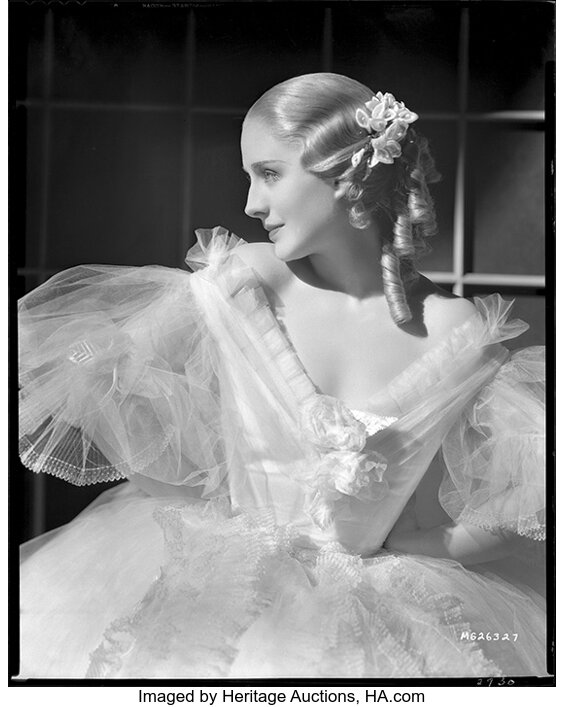 Norma Shearer (16) vintage costume drama portrait retouched camera ...