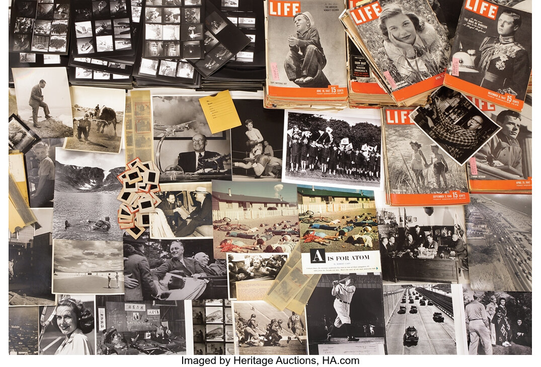 John Florea massive photojournalism archive of personal materials | Lot ...