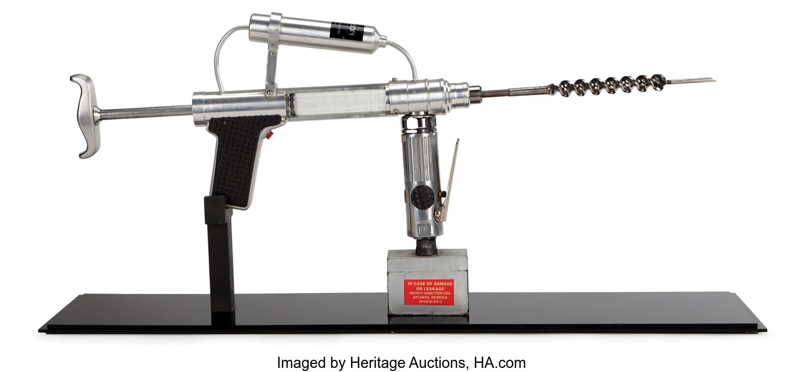 Screen-used injector weapon from Hulk (2003).... Movie/TV | Lot #3153 ...