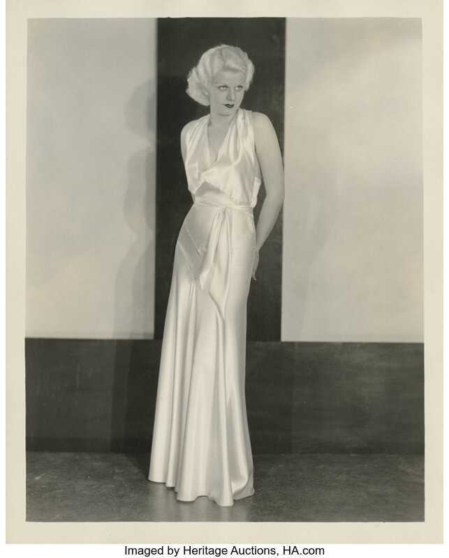 Jean Harlow photograph by Herbert Mitchell, N.Y. ... Movie/TV | Lot ...