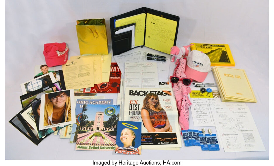 Collection of Season 4 props from WMHS in Ohio to NYADA in New | Lot ...